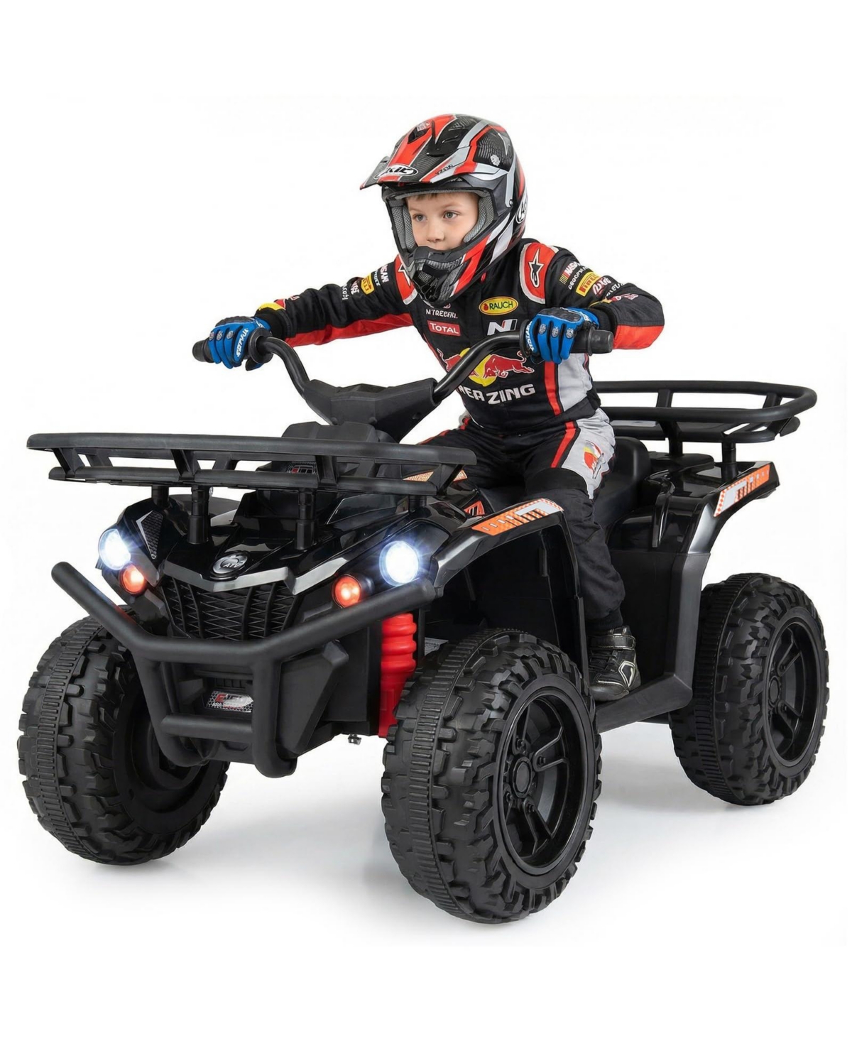 Click here for Mecale 24V Electric Ride On Quad with Led Headligh... prices