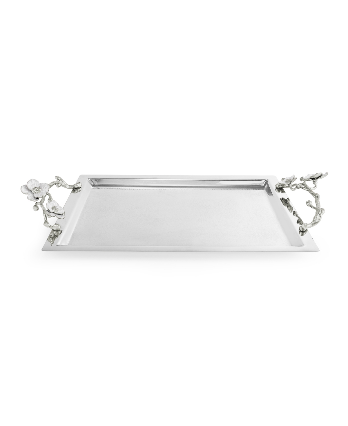 Click here for Michael Aram Orchid 19 Large Tray - Silver prices