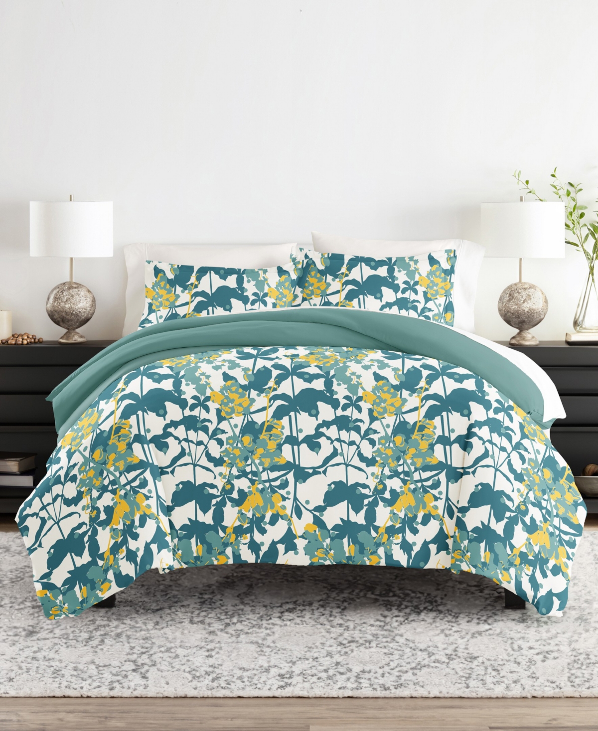Click here for ienjoy Home Bedding Bundle Patterned 8-Piece Comfo... prices