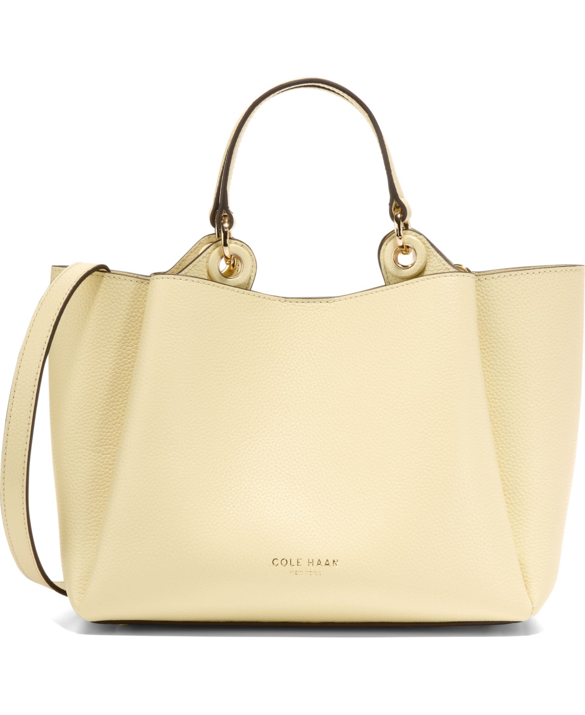 Click here for Cole Haan Midtown Small Tote Crossbody Bag - Light... prices