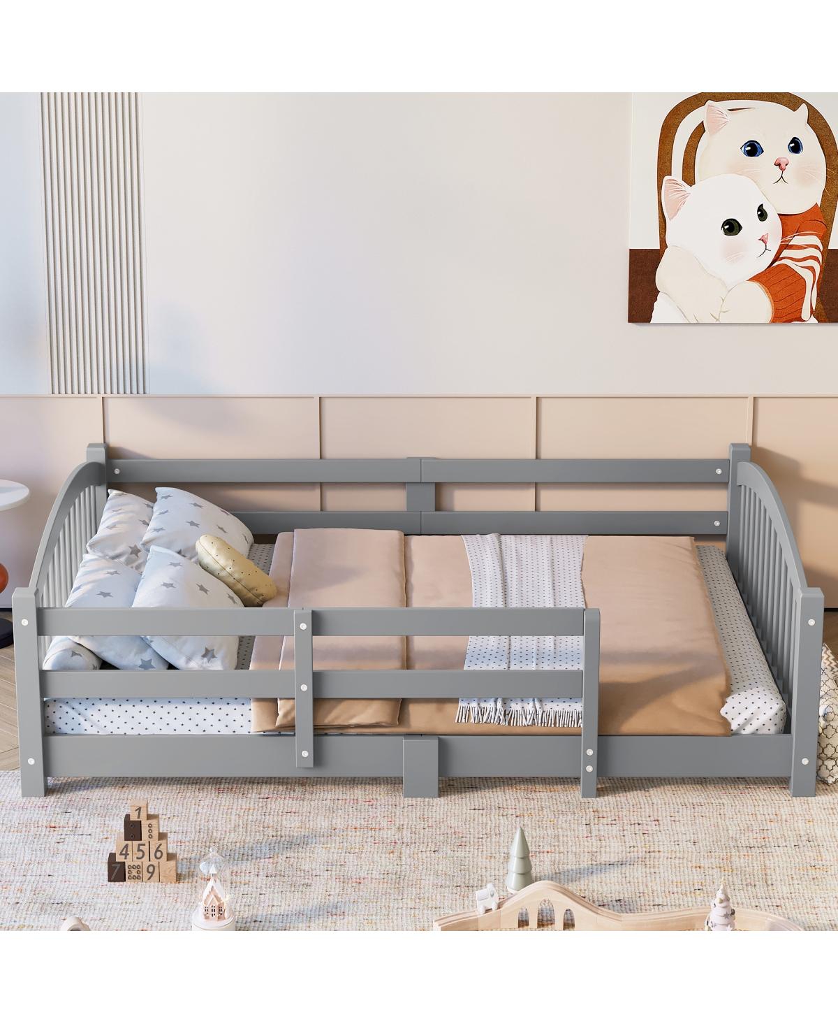 Click here for Streamdale Furniture Montessori Floor Bed with Sla... prices