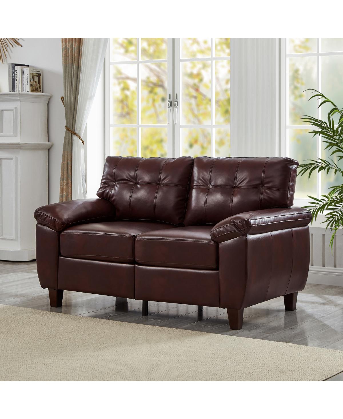 Click here for Streamdale Furniture 59 Modern Faux Leather Lovese... prices