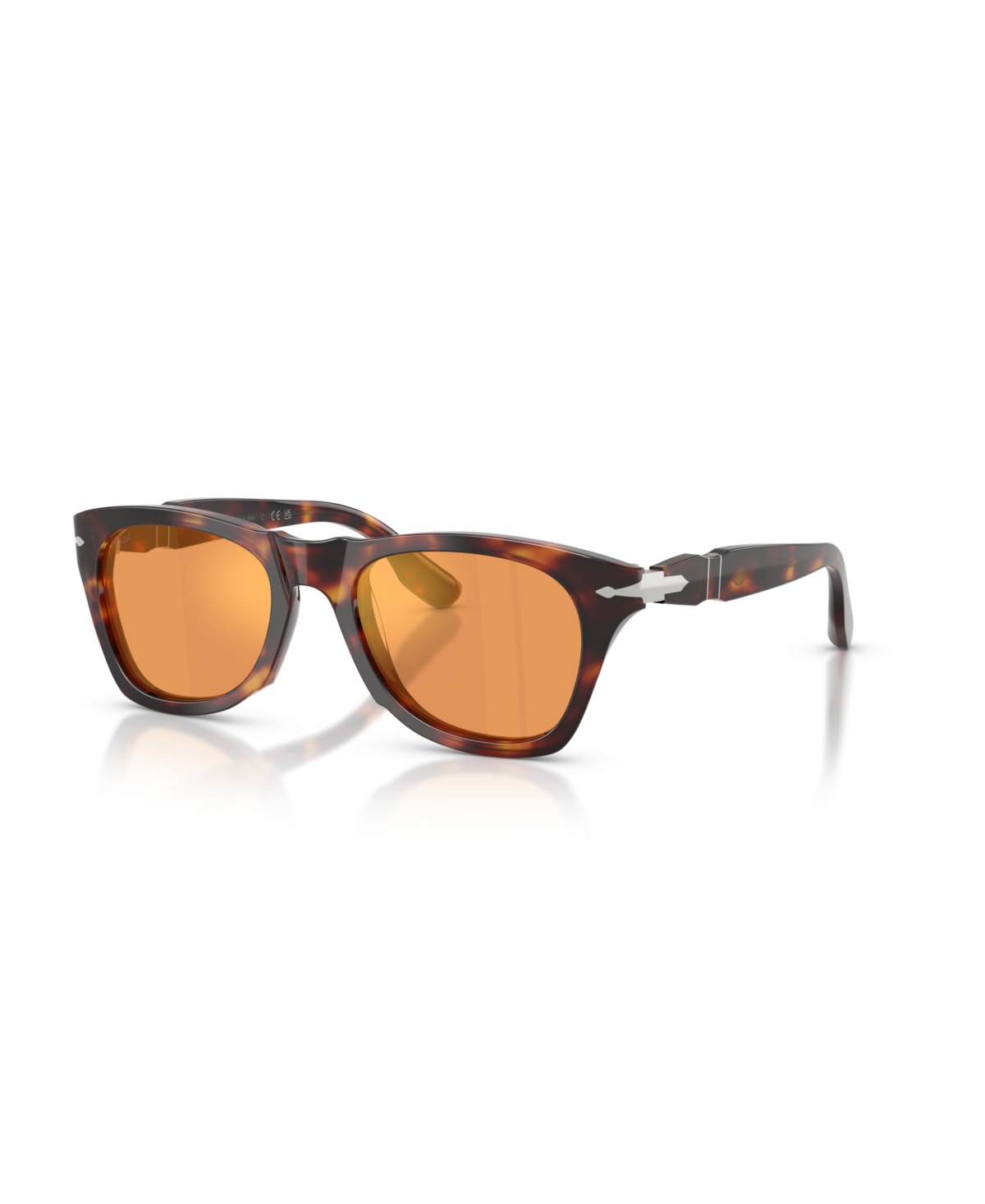 Click here for Persol Unisex Round Sunglasses  PO8001S - Havana prices