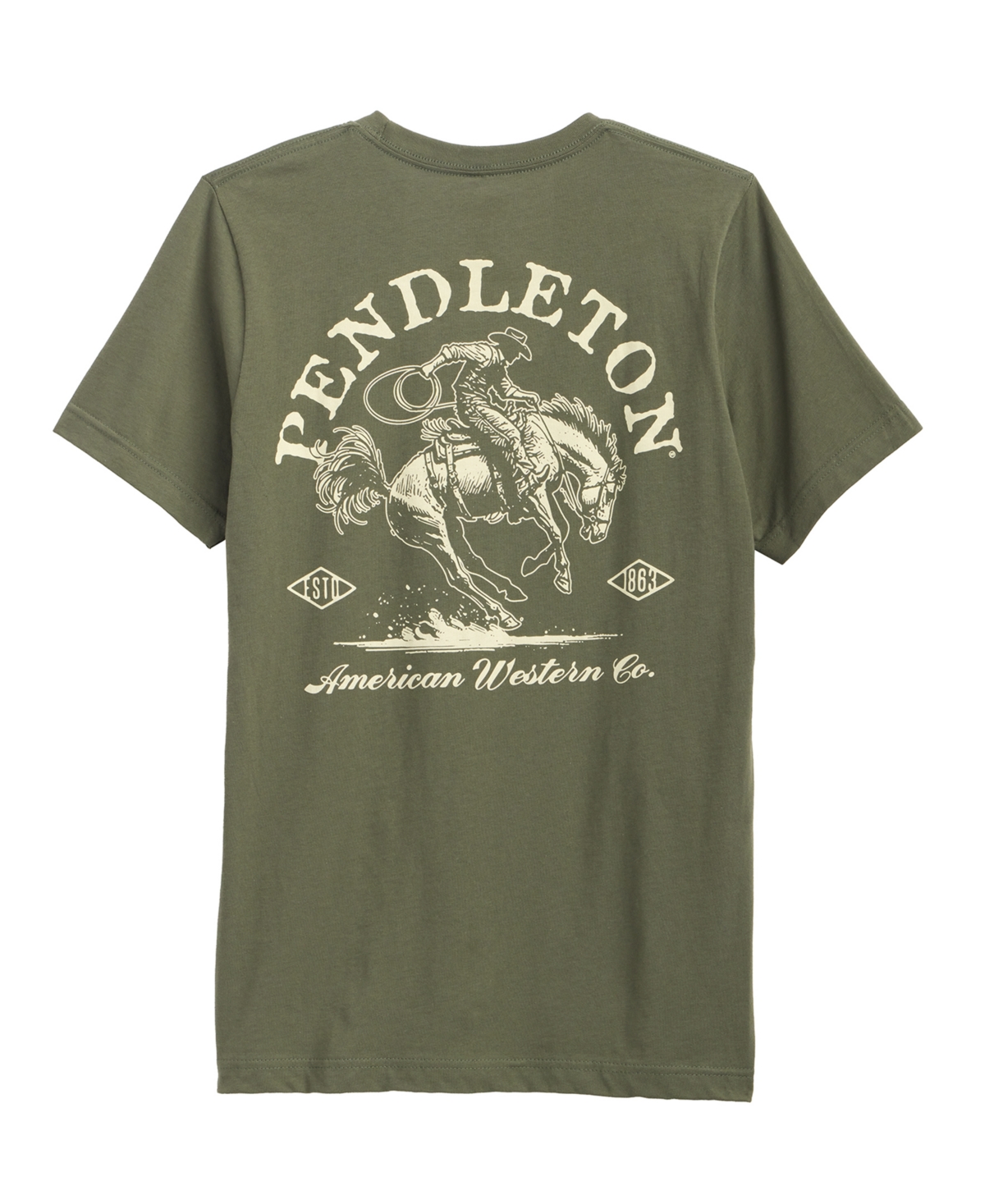 Click here for Pendleton Mens American Western Crewneck Graphic T... prices