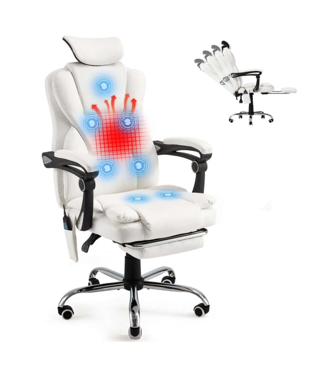 Click here for Aecojoy Office Chair with 7 Points Vibration Massa... prices