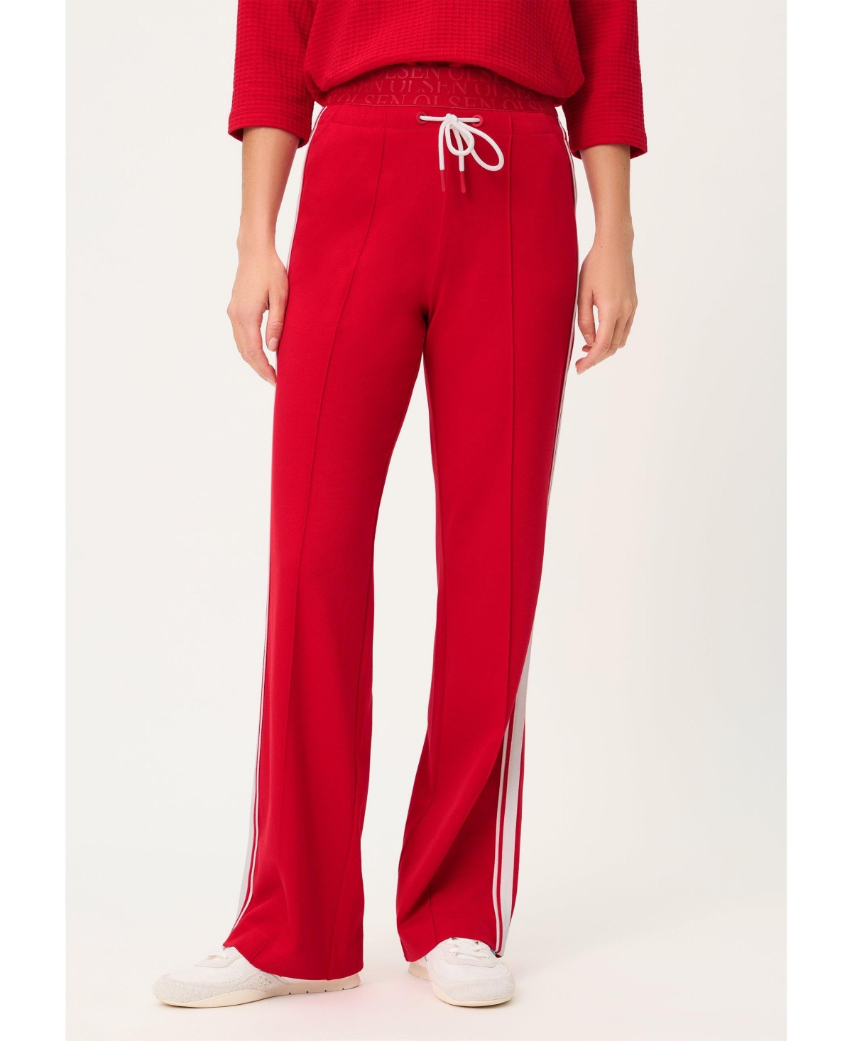 Click here for Olsen Womens Side Stripe Jersey Drawstring Pant -... prices