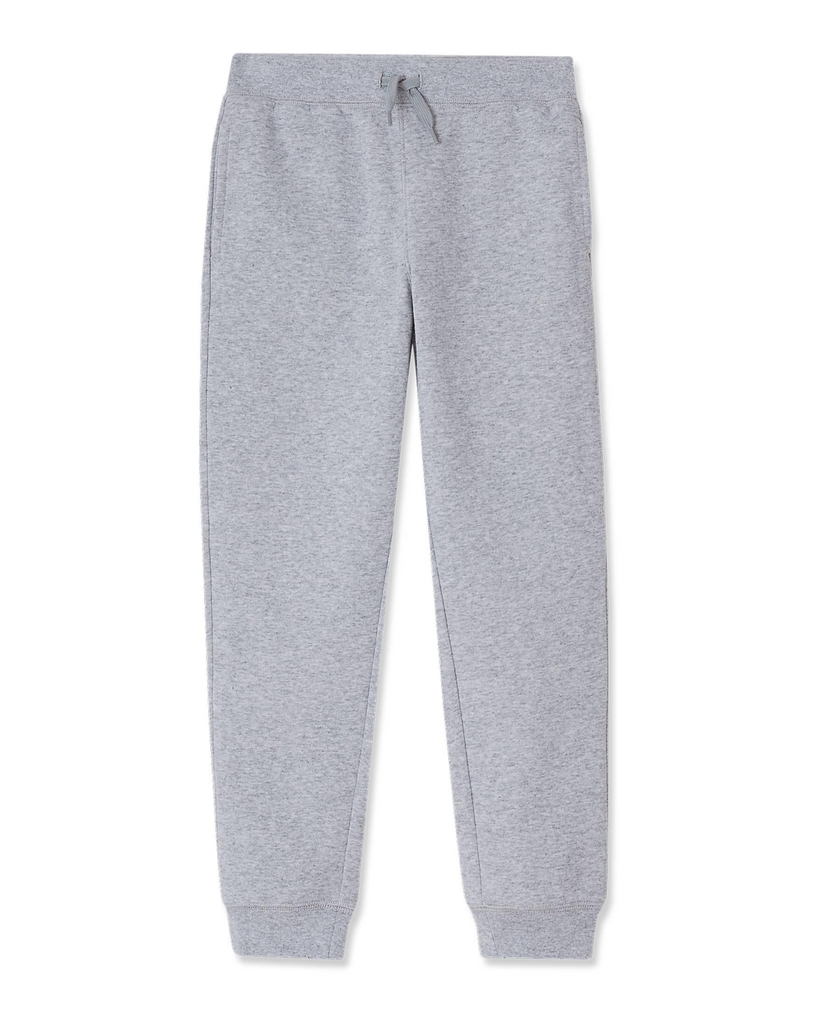 Click here for Lands End Girls Jogger Sweatpants - Heather gray prices