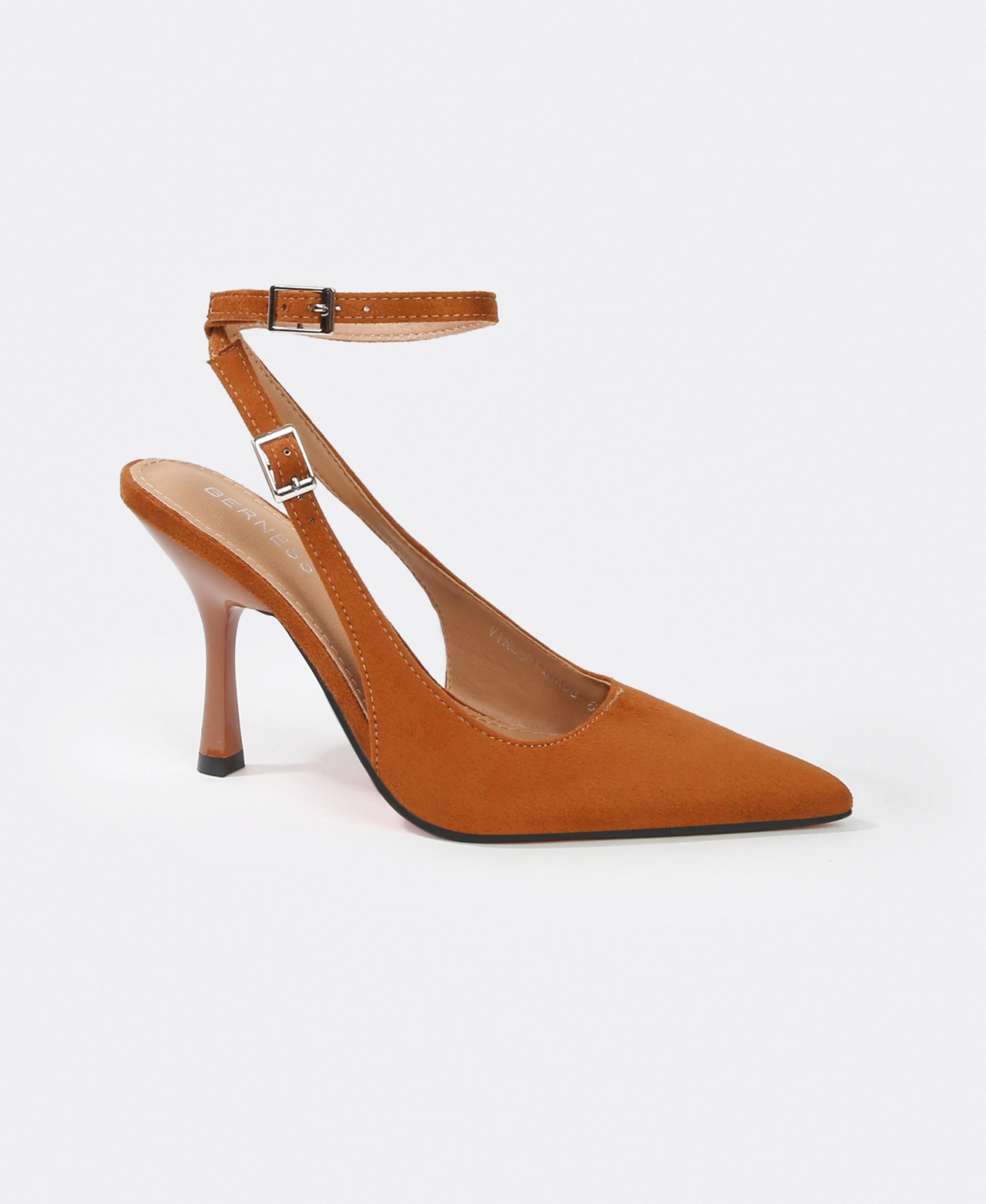 Click here for Berness Vincentina Ankle Strap Slingback Heels - C... prices