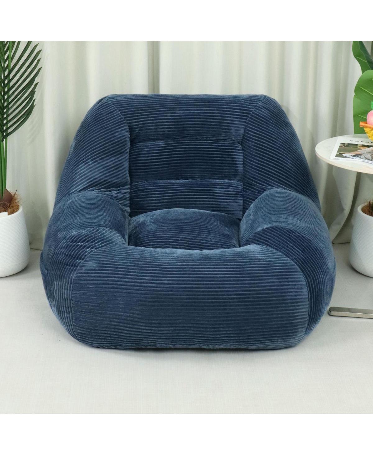 Click here for Streamdale Furniture Corduroy Beanbag Couch for Li... prices