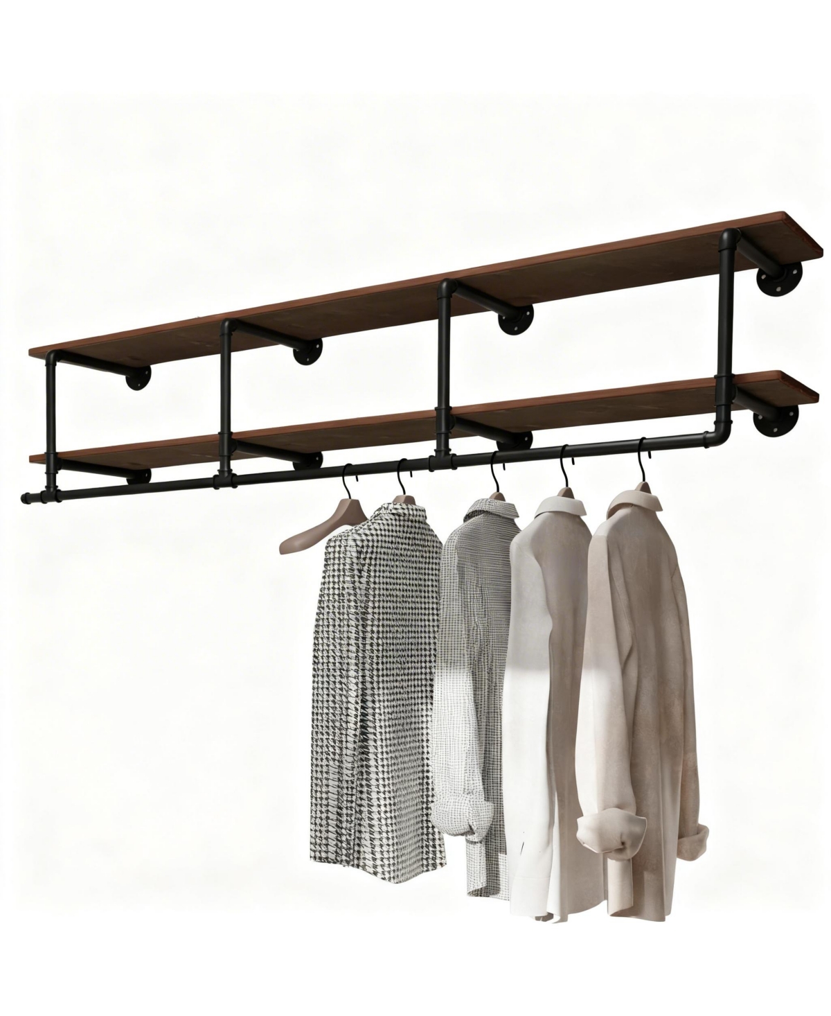 Click here for Yigii Wall Mount Clothes Rack for Bedroom  Laundry... prices