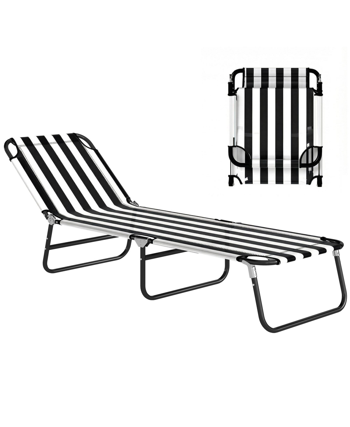 Click here for Outsunny Portable Outdoor Sun Lounger  Lightweight... prices