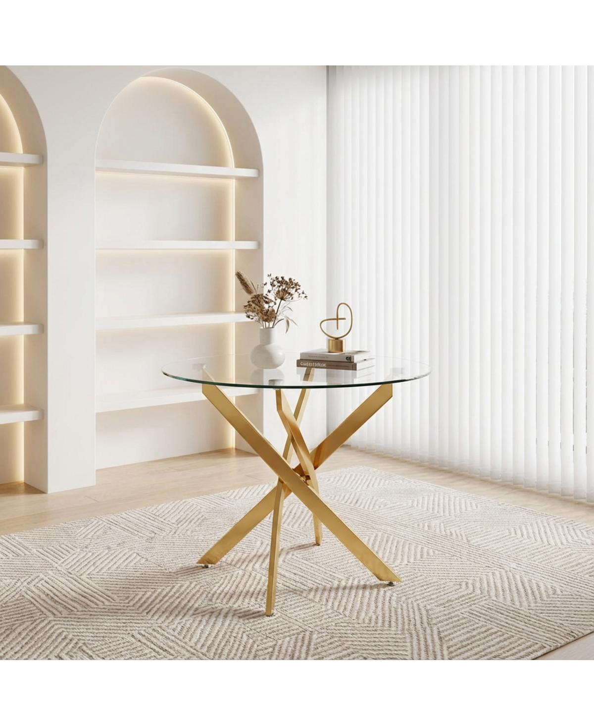 Click here for Streamdale Furniture Round Dining Table  35.5"... prices