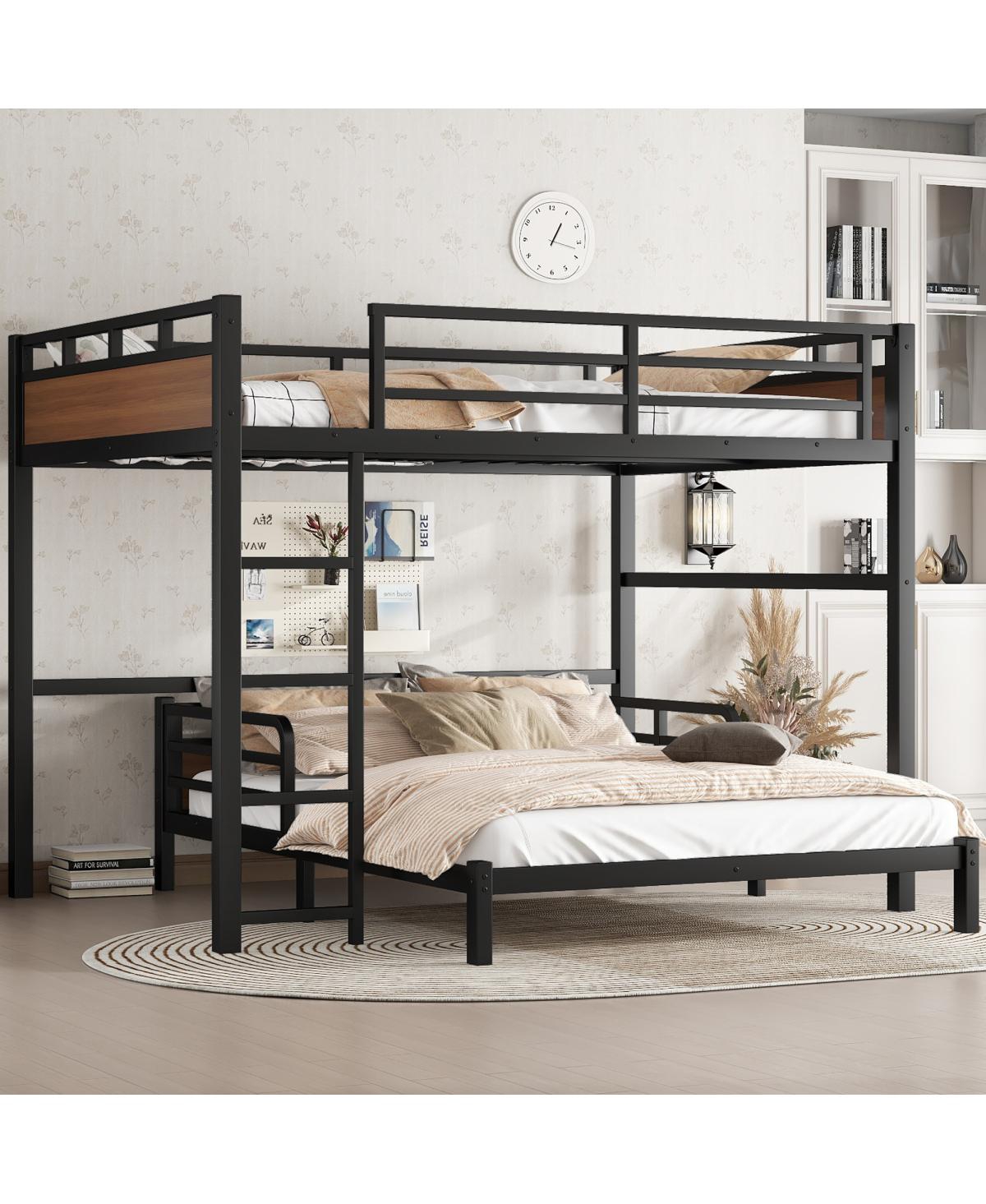Click here for Streamdale Furniture Queen/Queen Metal Bunk Bed  S... prices