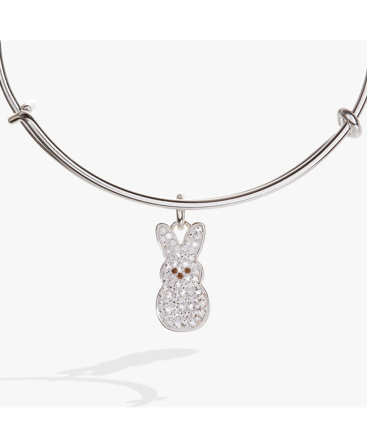 Click here for Alex and Ani Peeps Pave Crystal Bunny Charm Bangle... prices