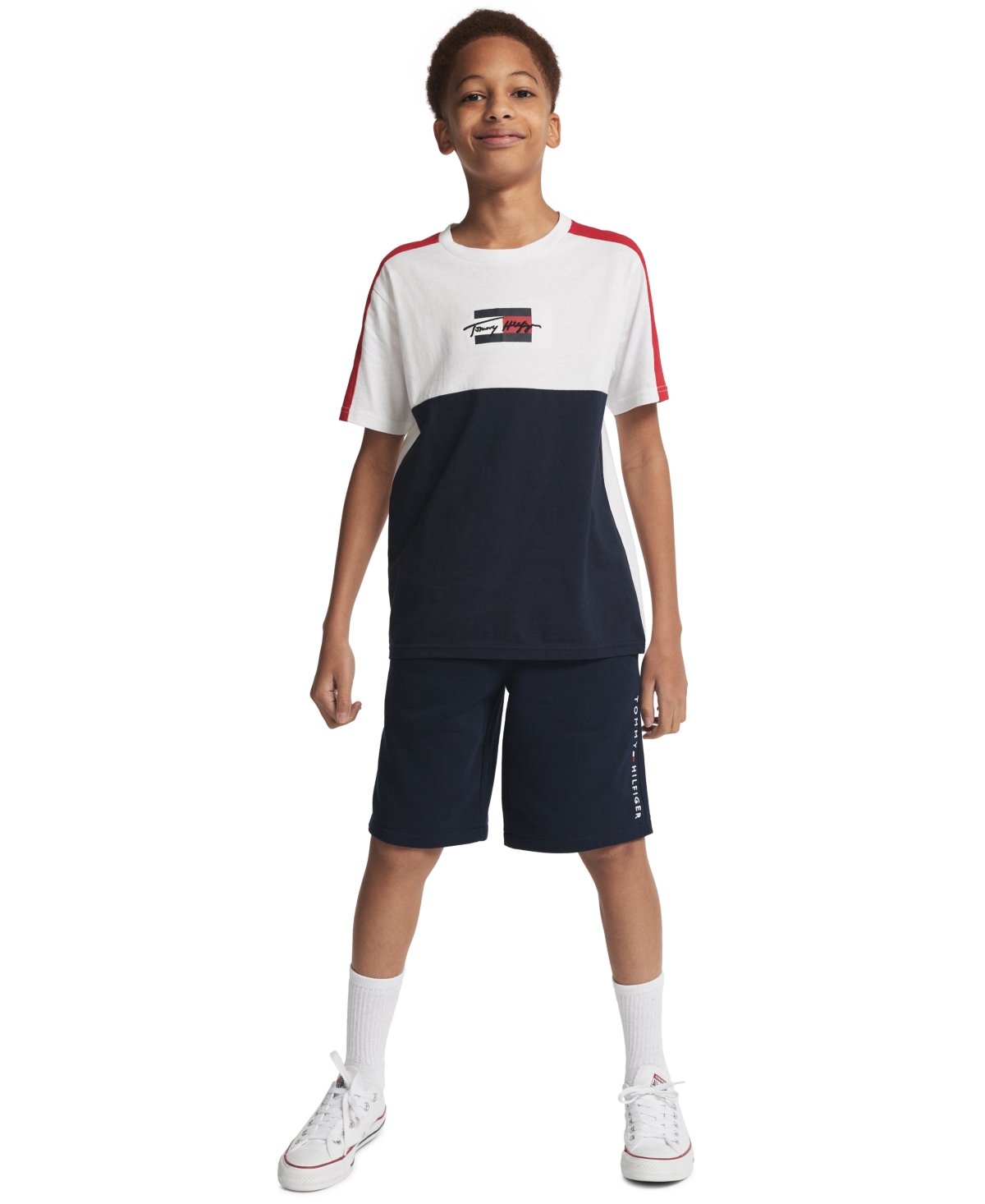 Click here for Tommy Hilfiger Boys 8-20 Tommy Knit Pull-On Shorts... prices