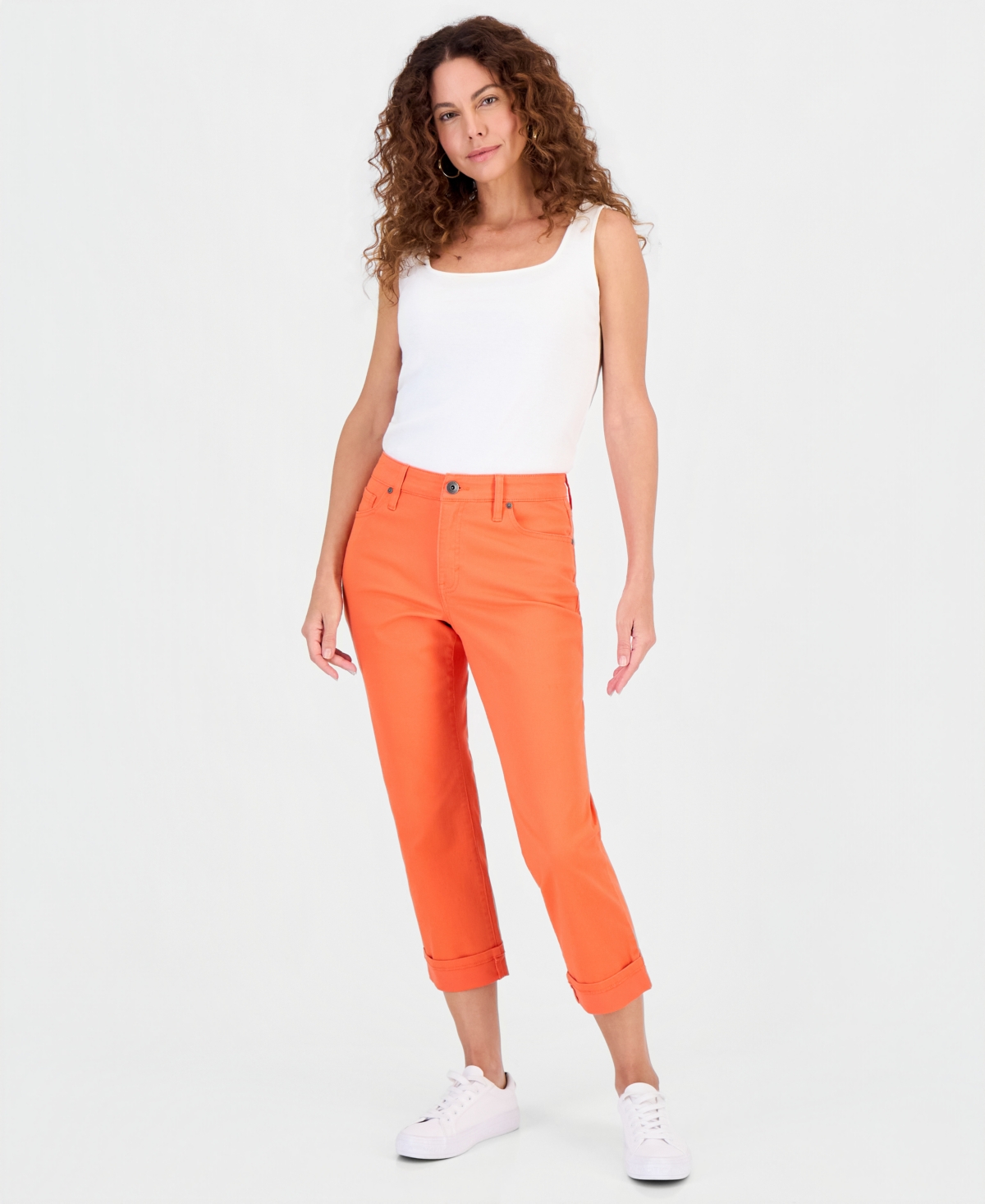 Click here for Style & Co Womens Mid-Rise Curvy Capri Jeans  Excl... prices
