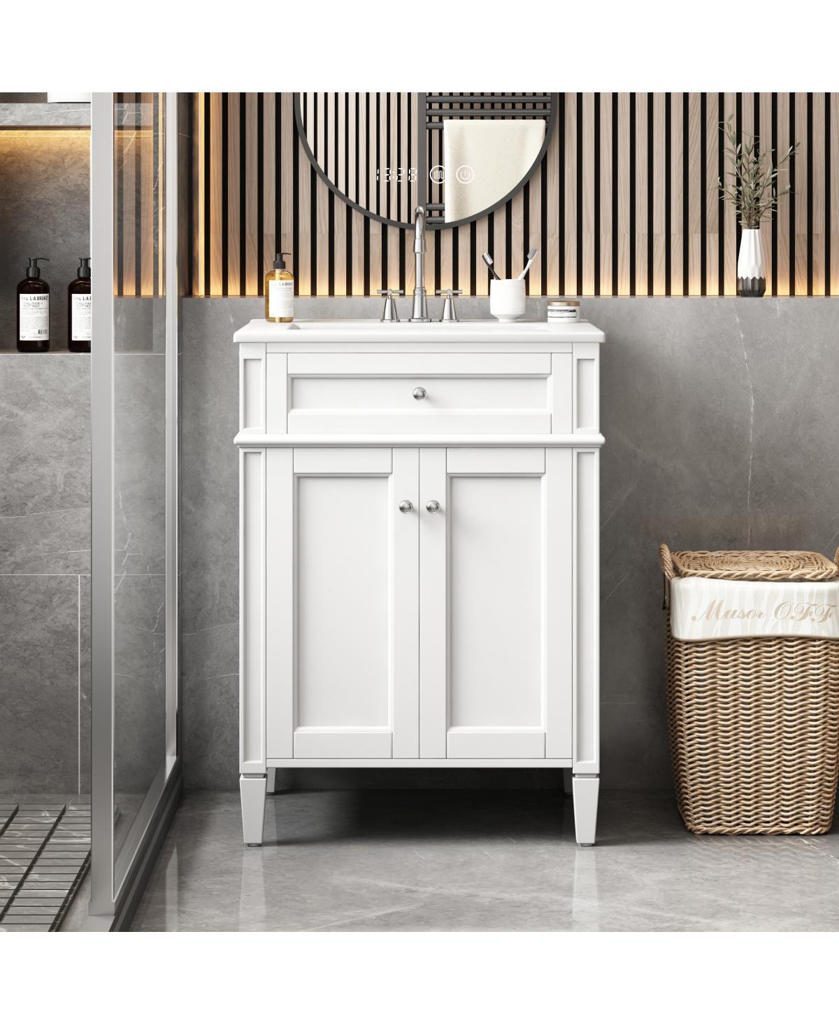 Click here for Sillysis 24" Modern Bathroom Vanity with Cera... prices