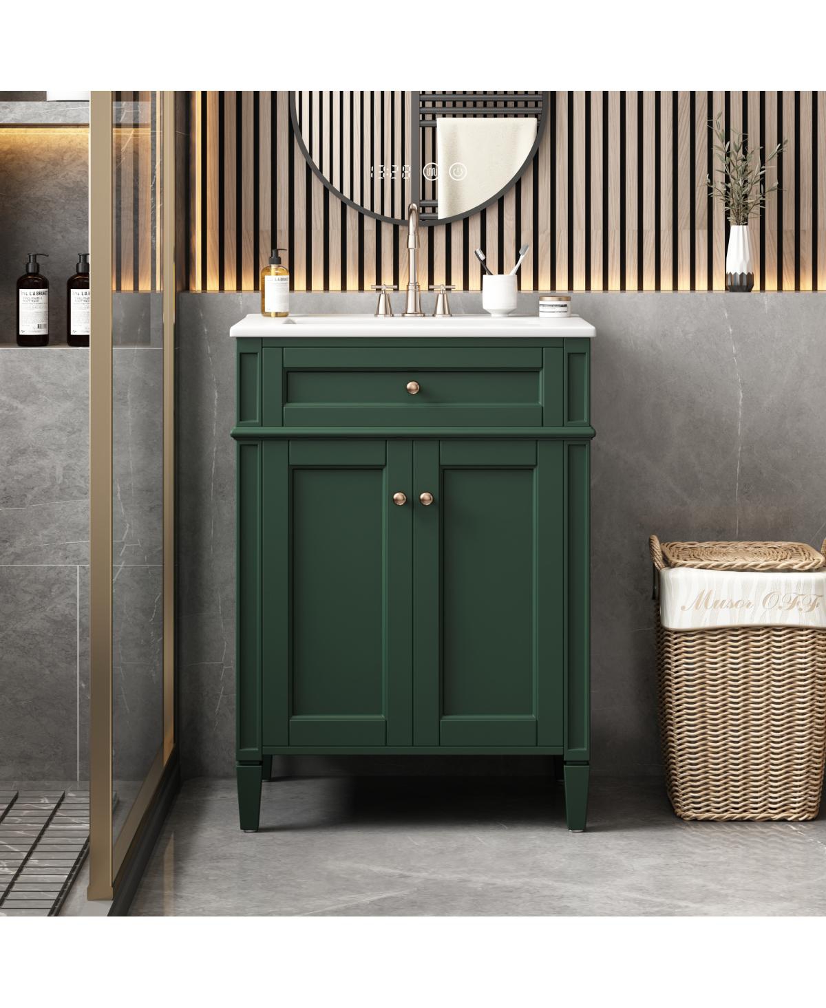 Click here for Sillysis 24" Modern Bathroom Vanity with Cera... prices