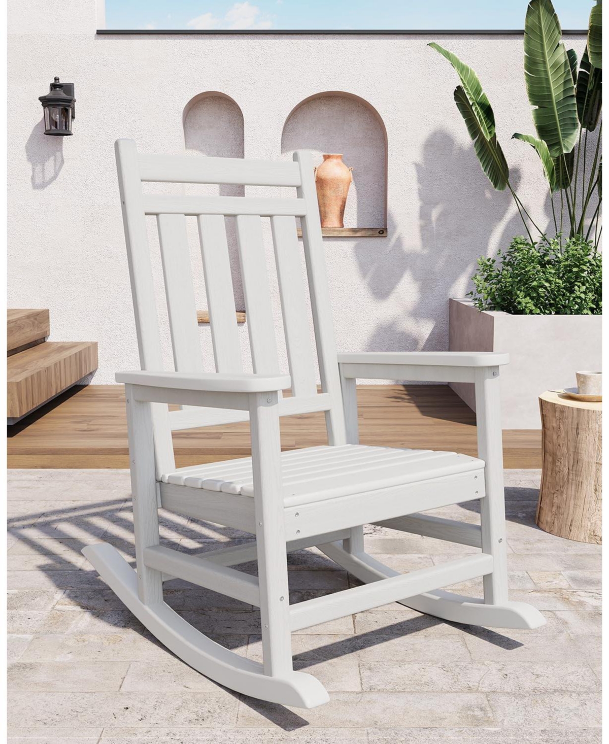 Click here for gaomon Poly Lumber Rocking Chair Outdoor - Hdpe Hi... prices