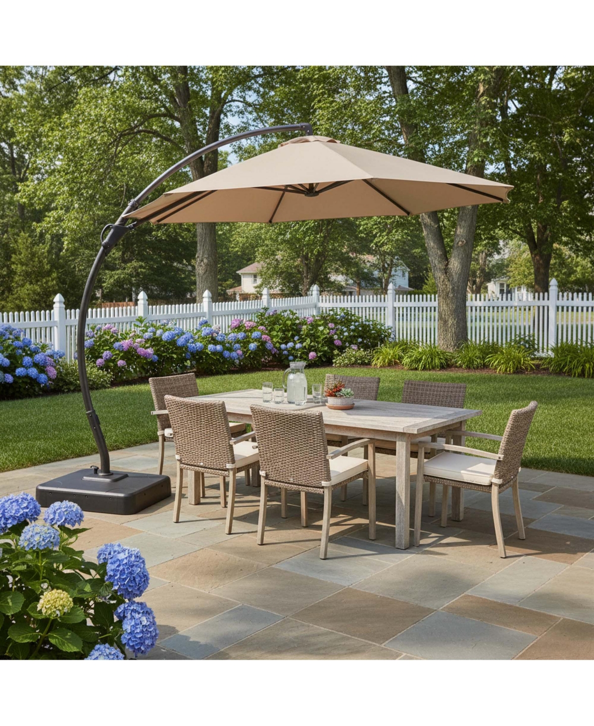 Click here for Boyel Living 12ft Luxury Cantilever Patio Umbrella... prices