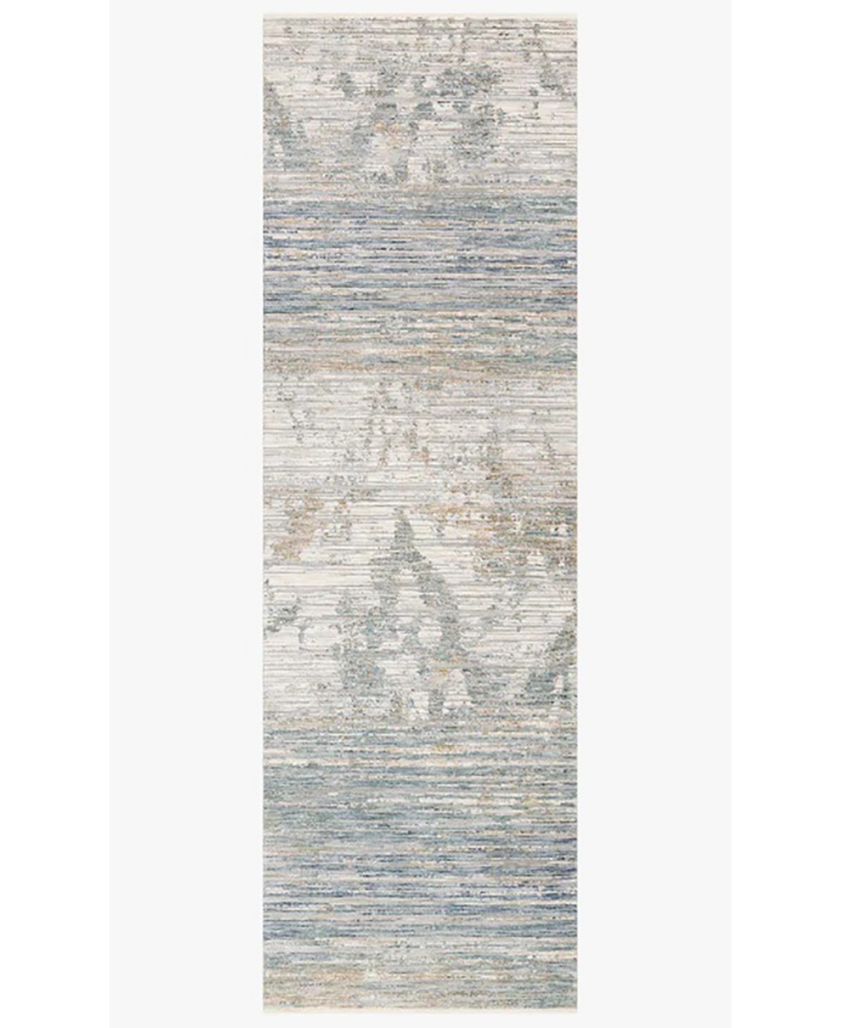 Click here for Loloi Pandora Pan-06 Ivory/Blue 26 x 8 Runner Area... prices