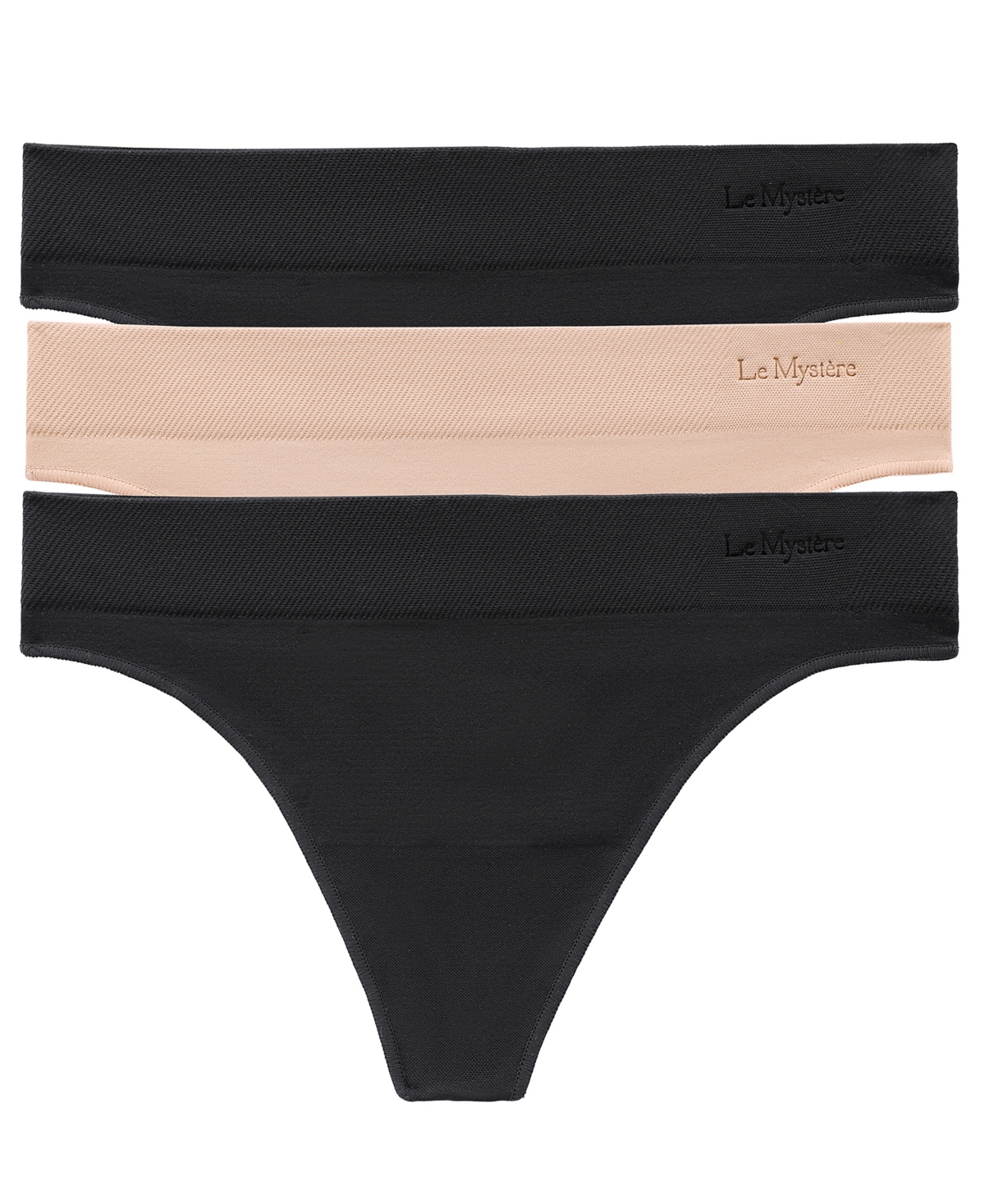 Click here for Le Mystere Womens Seamless Comfort Low-Rise Thong... prices