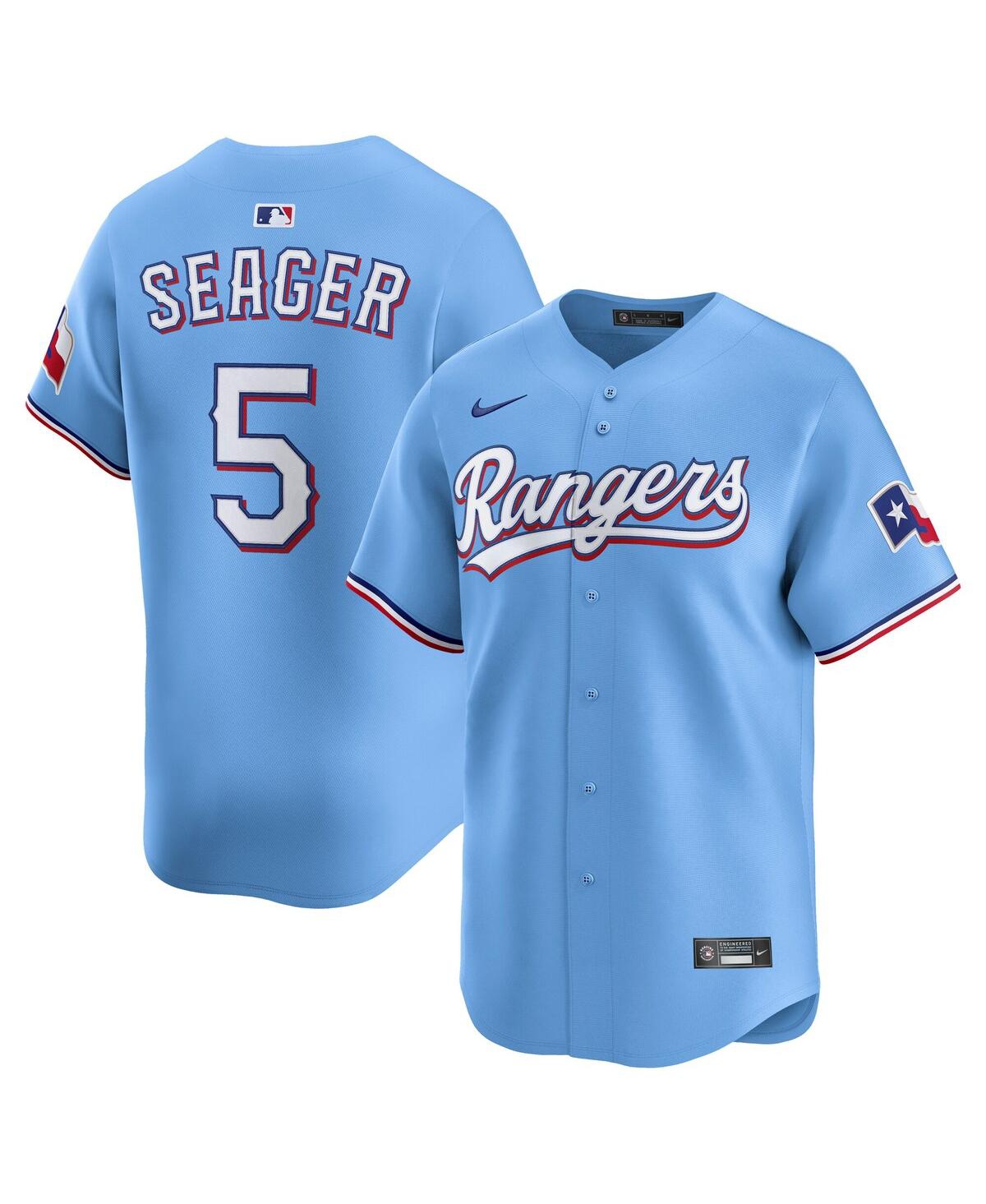 Click here for Nike Mens Corey Seager Light Blue Texas Rangers Al... prices
