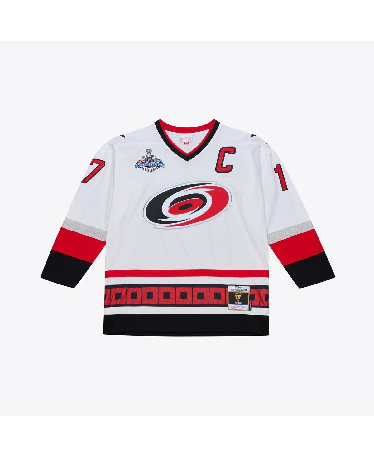 Click here for Mitchell & Ness Mens Rod BrindAmour White Carolina... prices