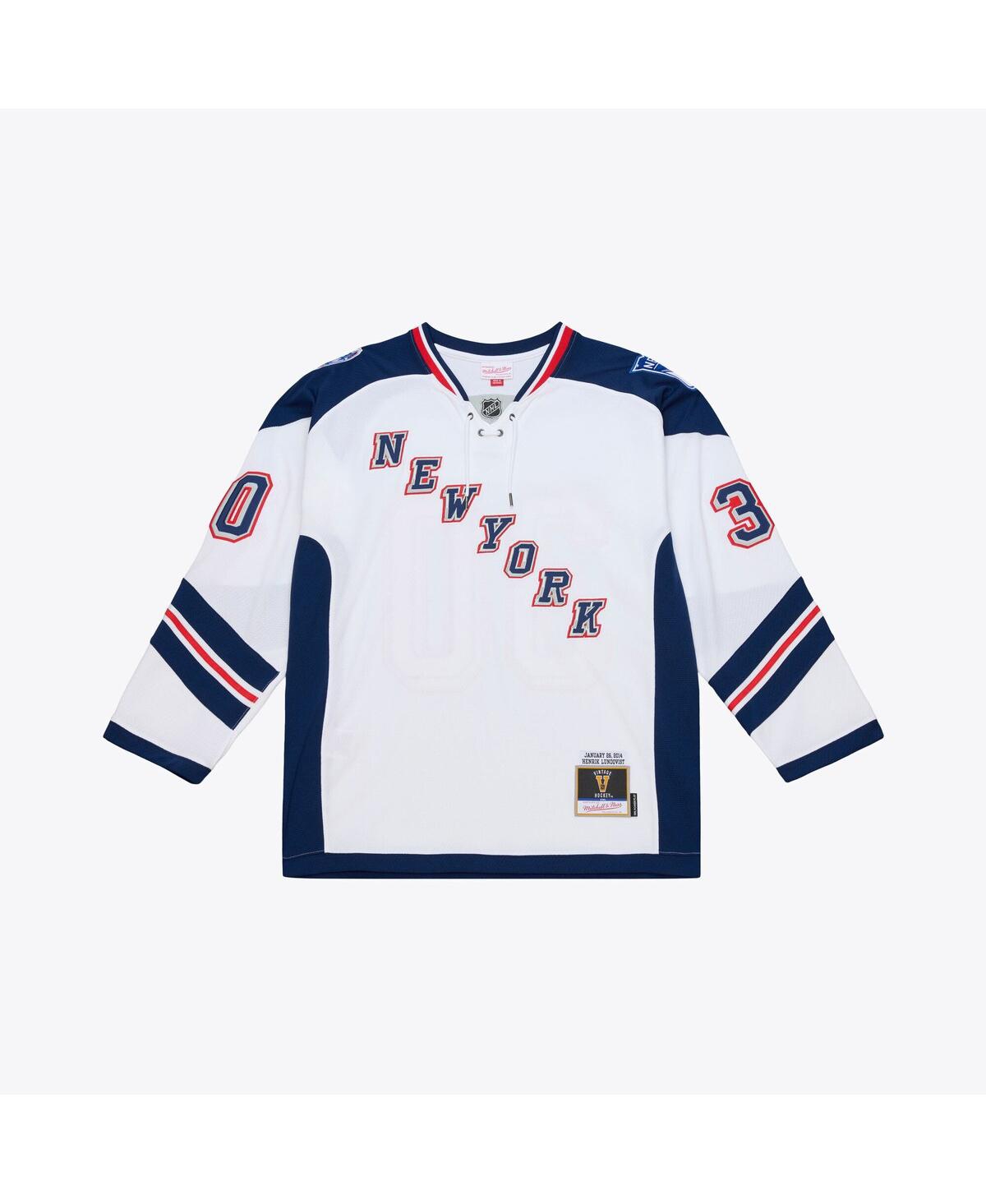 Click here for Mitchell & Ness Mens Henrik Lundqvist White New Yo... prices