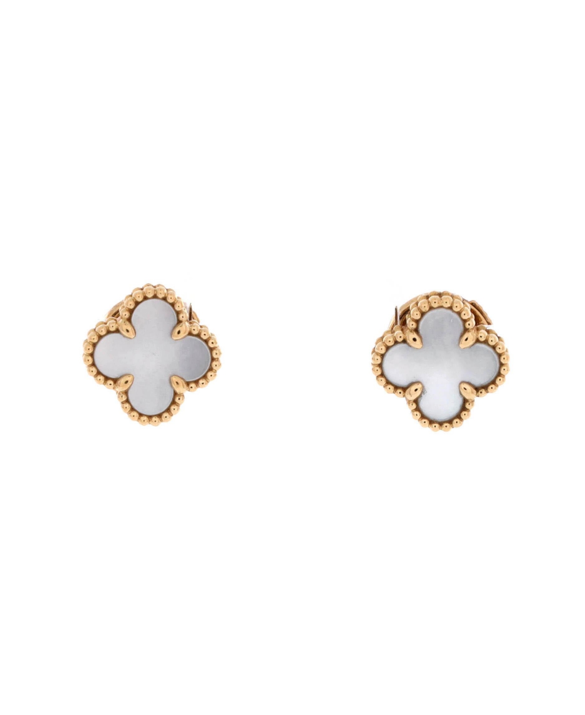 Click here for Pre-Owned Van Cleef & Arpels Sweet Alhambra Stud E... prices