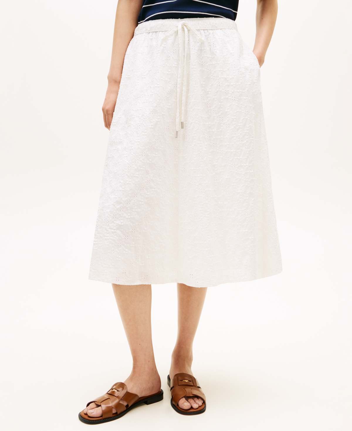 Click here for Tommy Hilfiger Womens Broderie Elasticated Waist S... prices