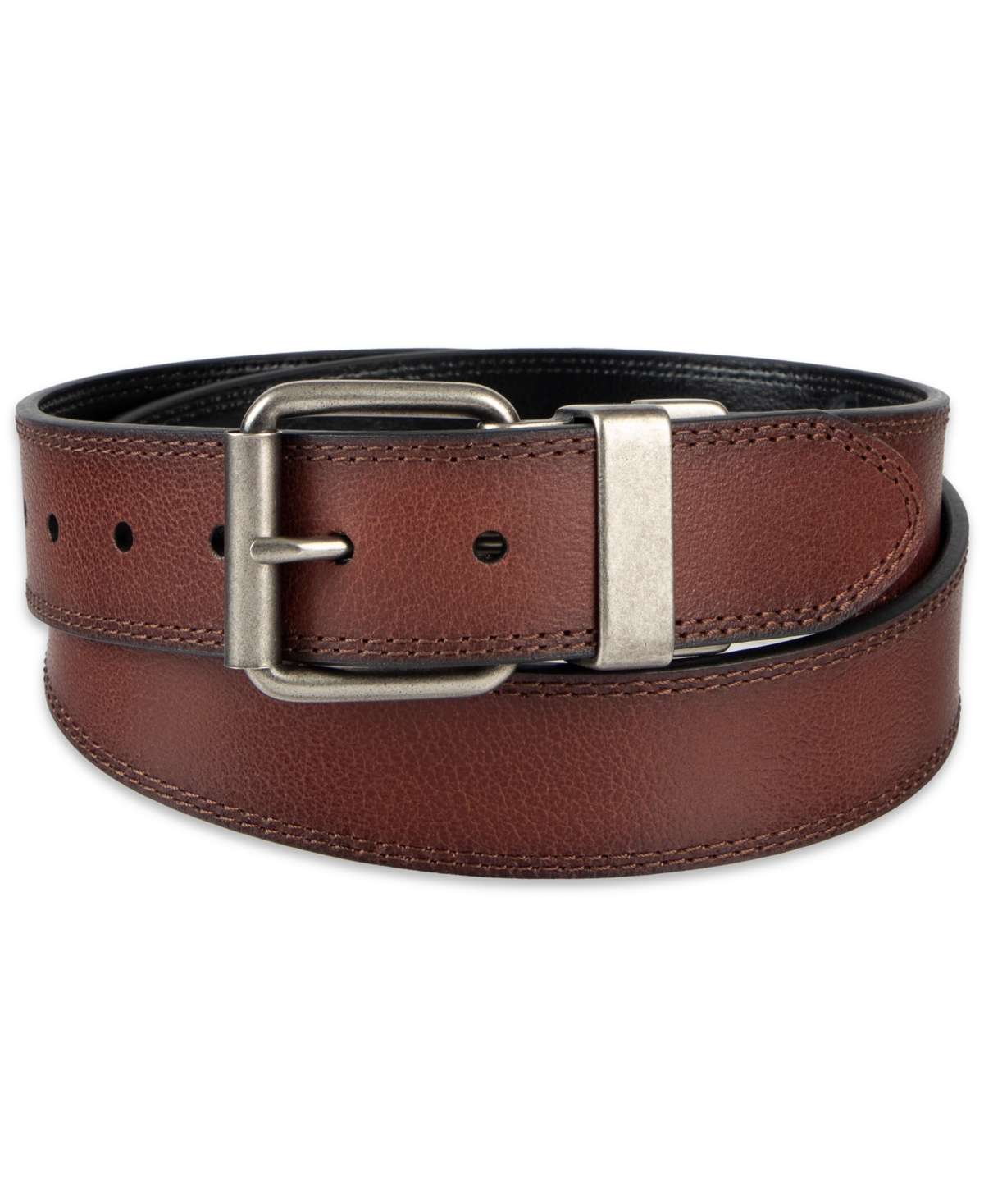 Click here for Levis Mens Reversible Buckle Belt - Black/Brown prices