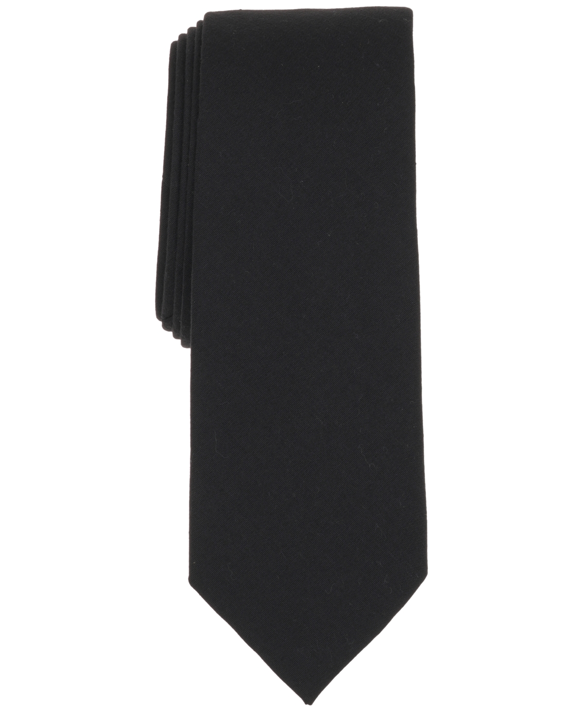 Click here for Penguin Mens Village Solid Skinny Tie - Black prices