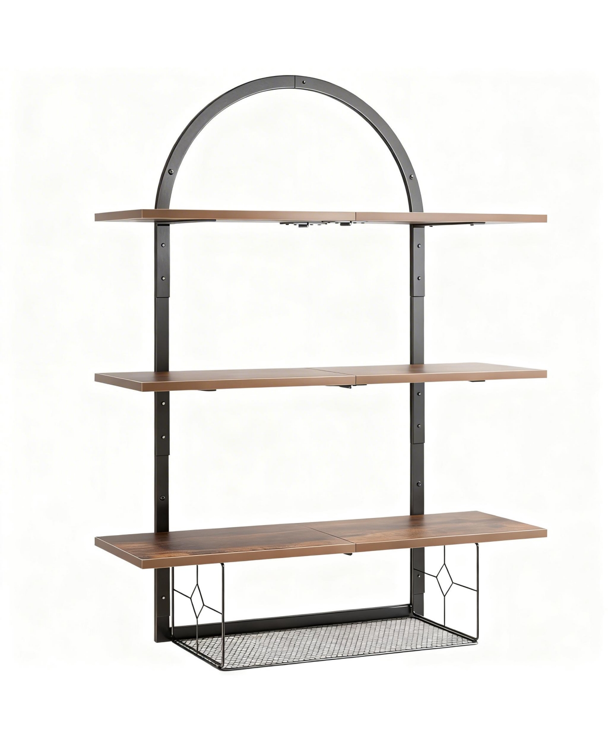 Click here for Yigii 3-Tier Floating Shelves with Basket for Bath... prices
