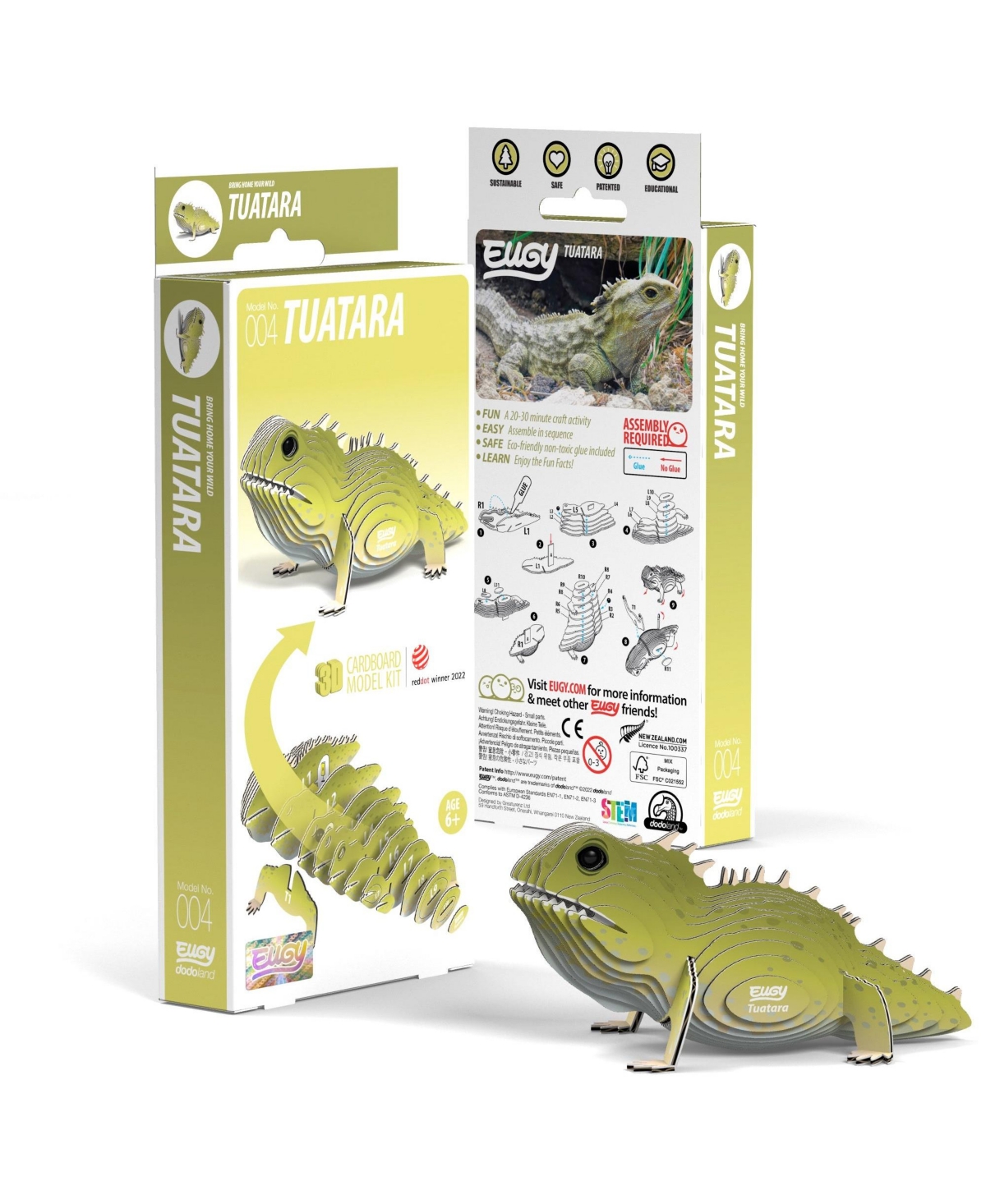 Click here for Eugy Tuatara 3D Puzzle prices