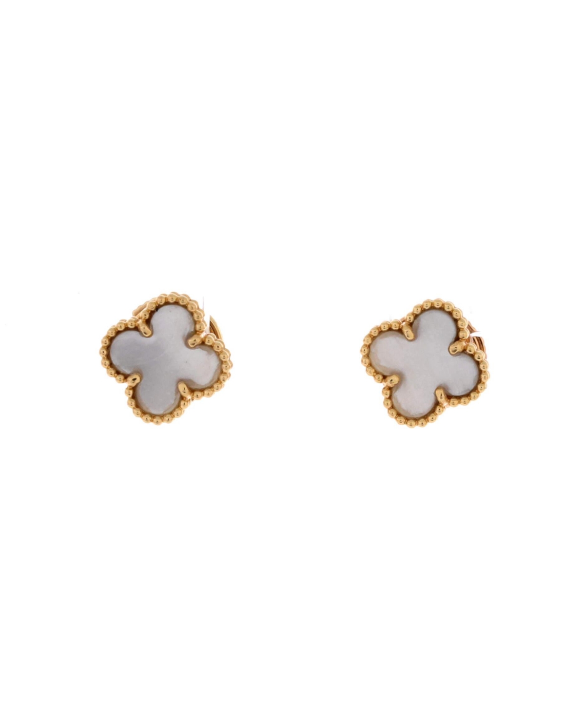 Click here for Pre-Owned Van Cleef & Arpels Sweet Alhambra Stud E... prices