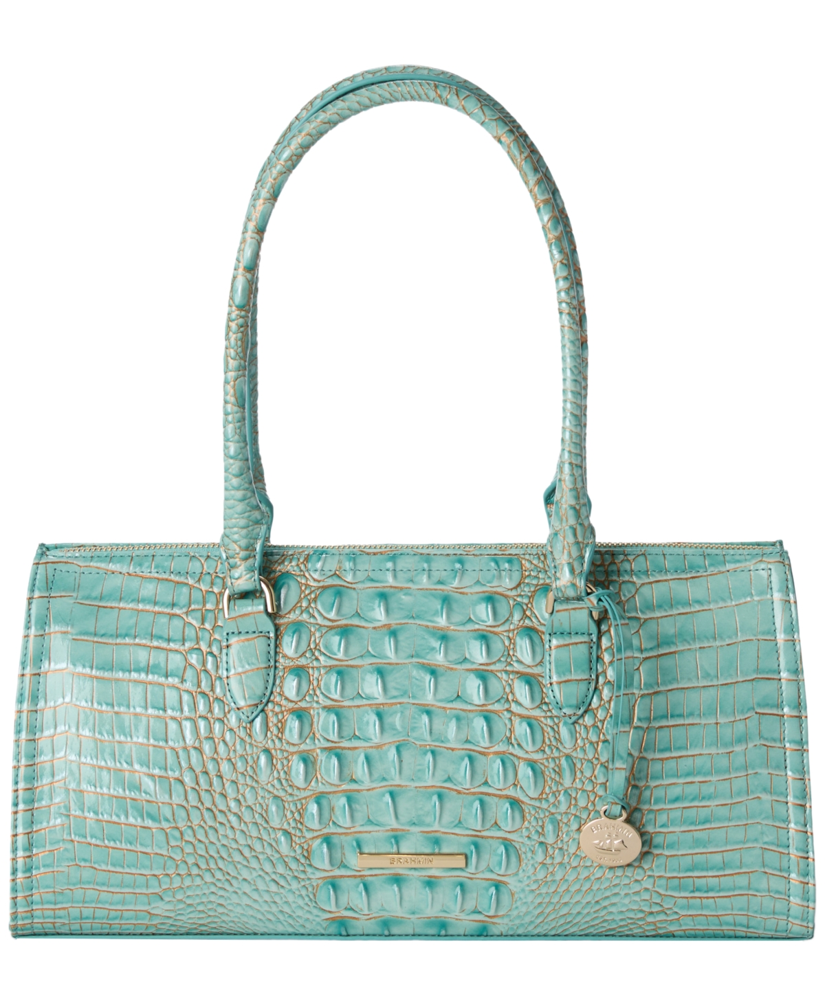 Click here for Brahmin Sophia Large Melbourne Satchel Bag - Water... prices