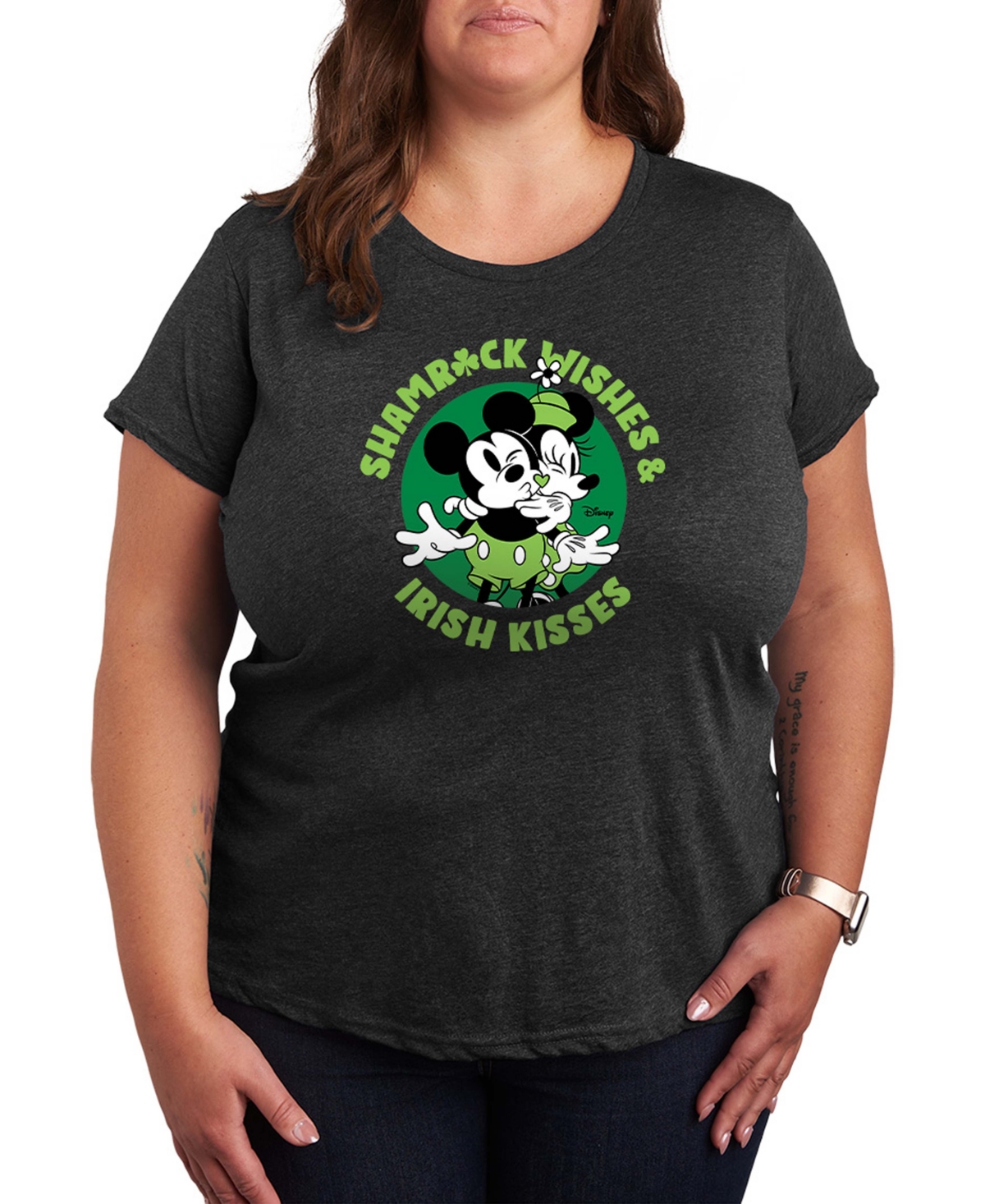 Click here for Hybrid Apparel Plus Size Shamrock Wishes Irish Kis... prices