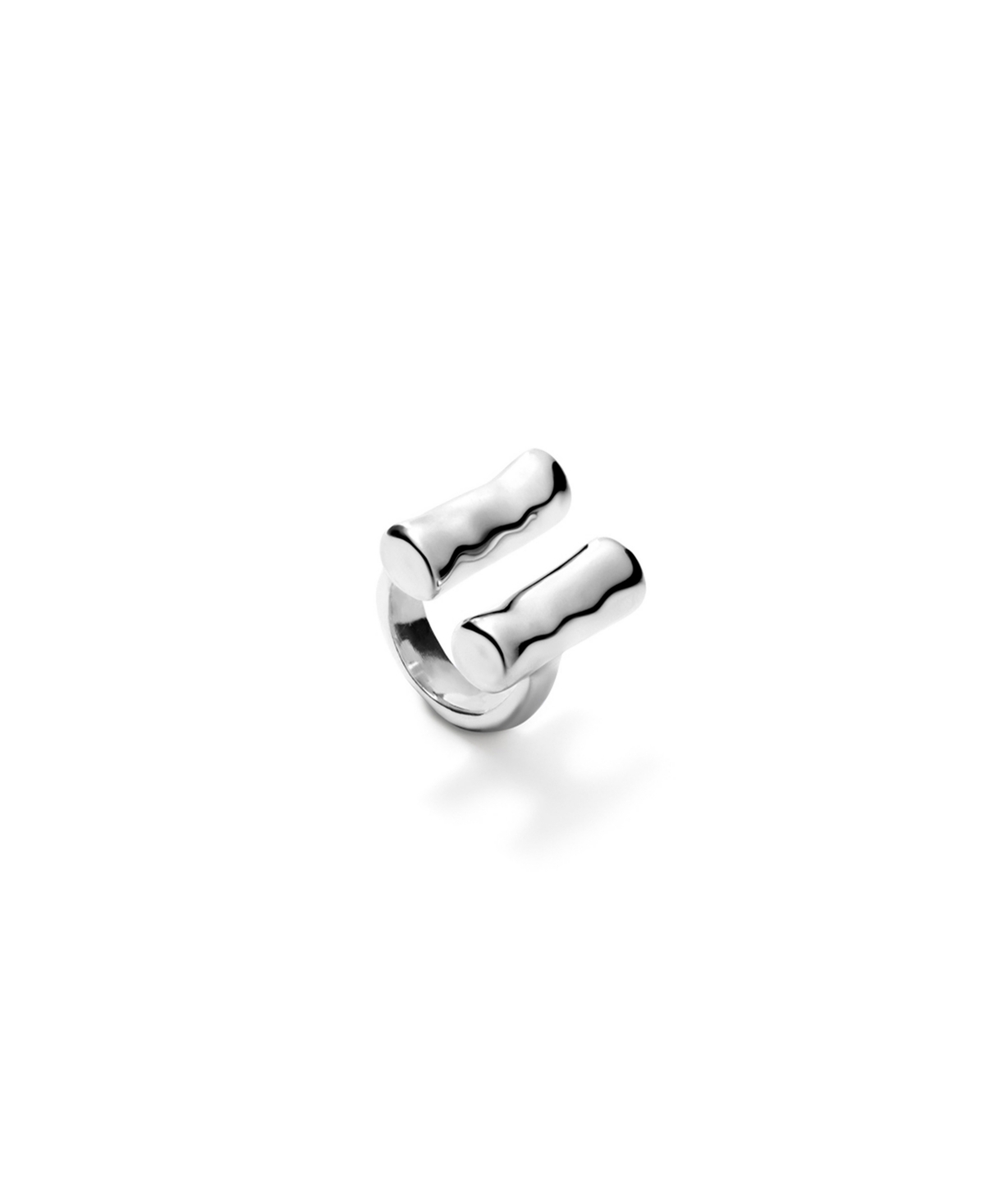 Click here for UNOde50 sterling silver plated metal alloy ring wi... prices