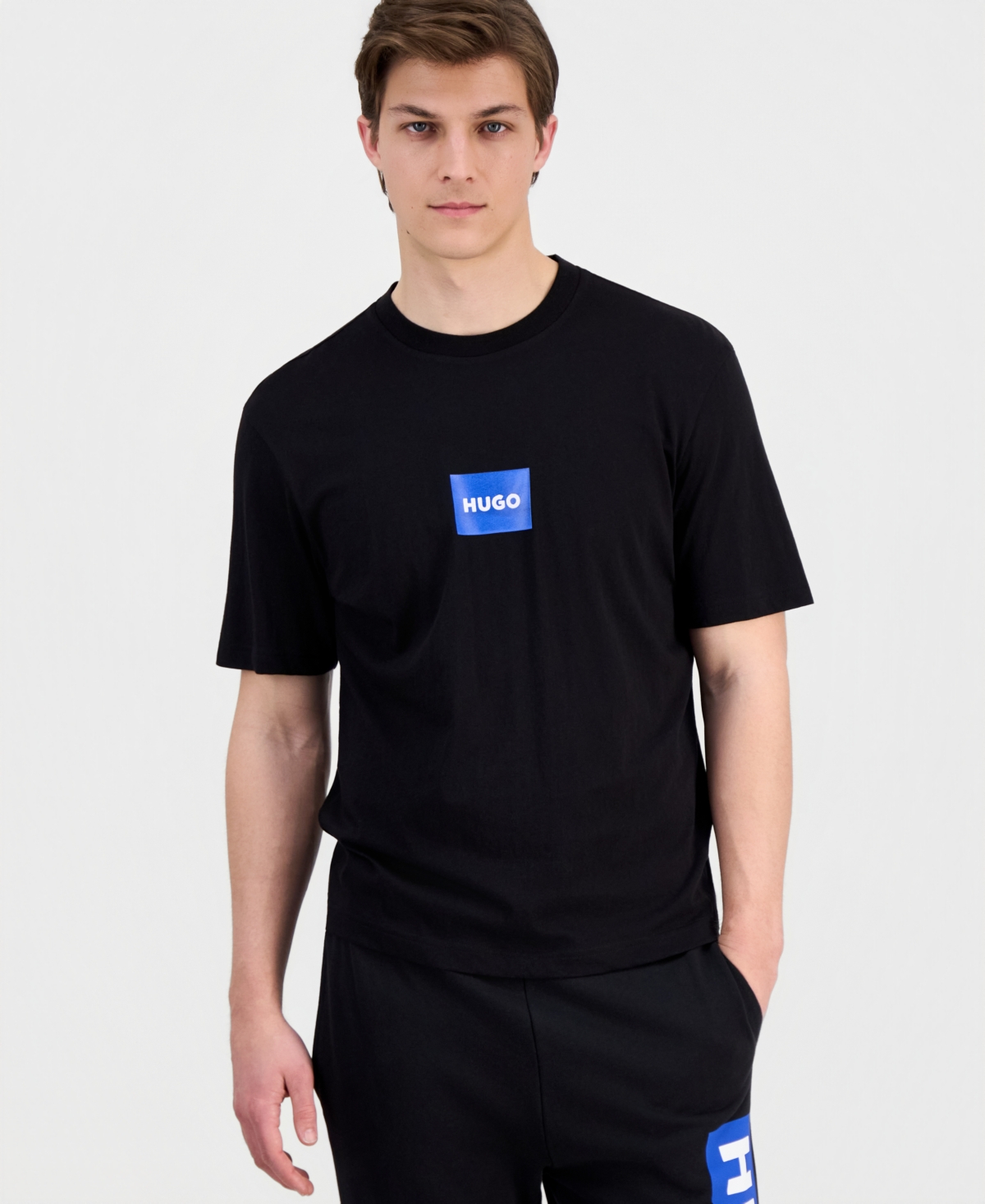 Click here for Hugo Boss Mens Nayonix Crewneck T-Shirt - Black prices