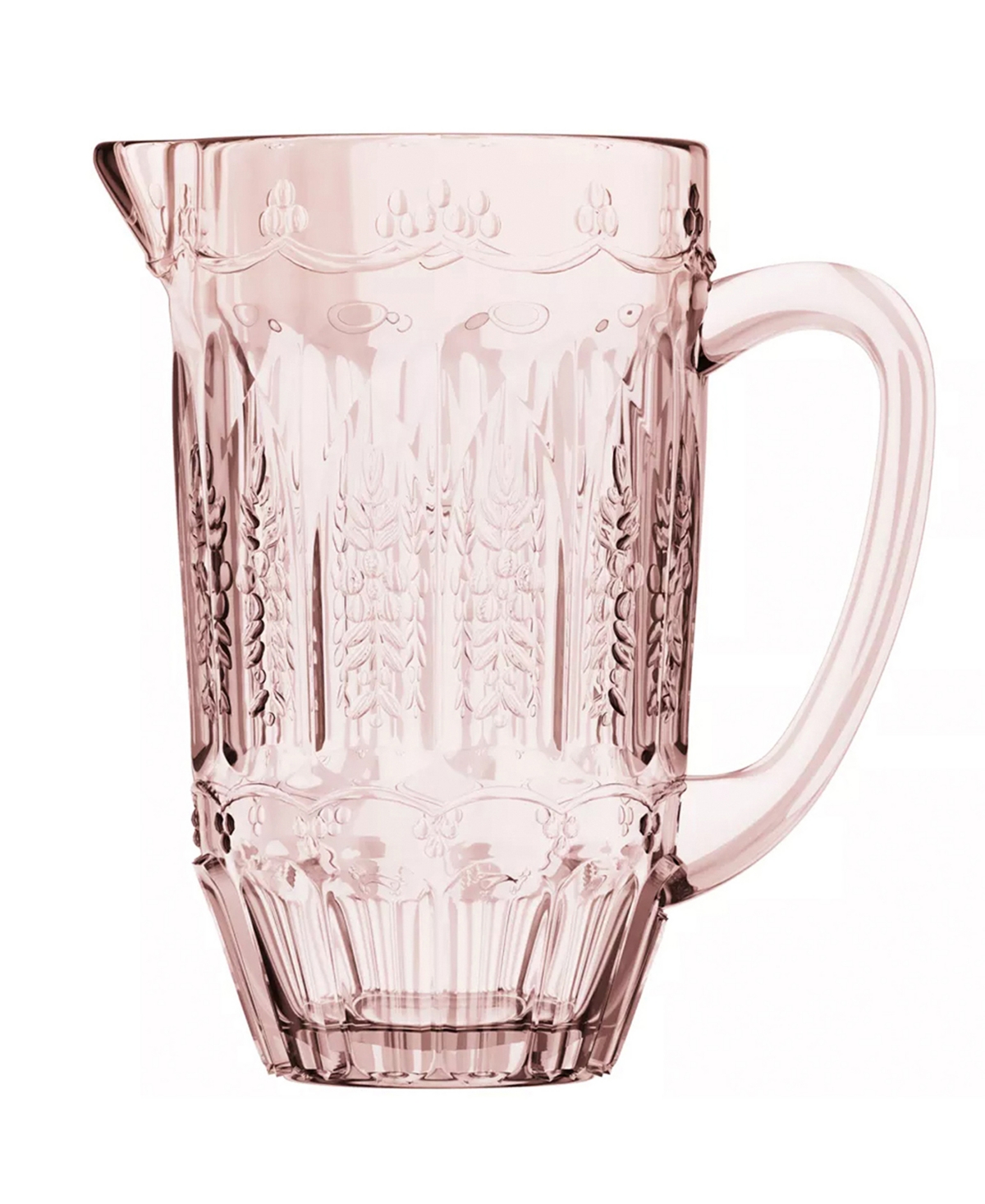 Click here for Jay Imports Glass Pitcher - Pink prices