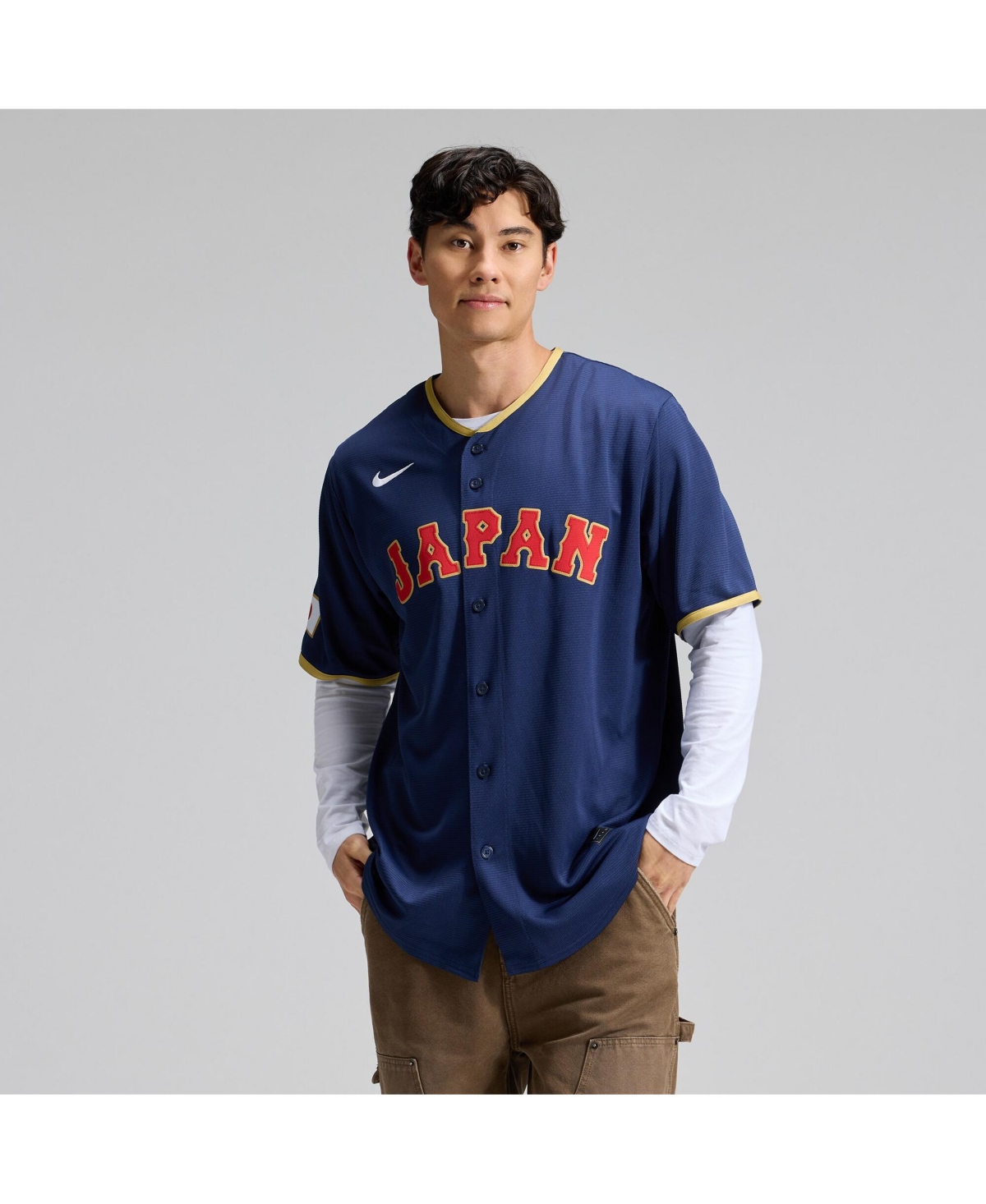 Click here for Nike Mens Navy Japan Baseball 2026 World Baseball... prices