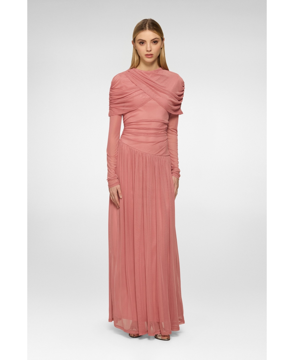 Click here for Daska Womens Aquila Dress - Dusty pink prices