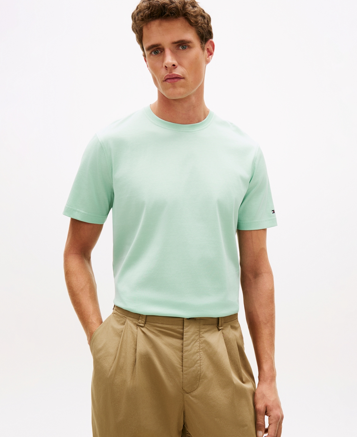 Click here for Tommy Hilfiger Mens Essential Crewneck T-Shirt - C... prices