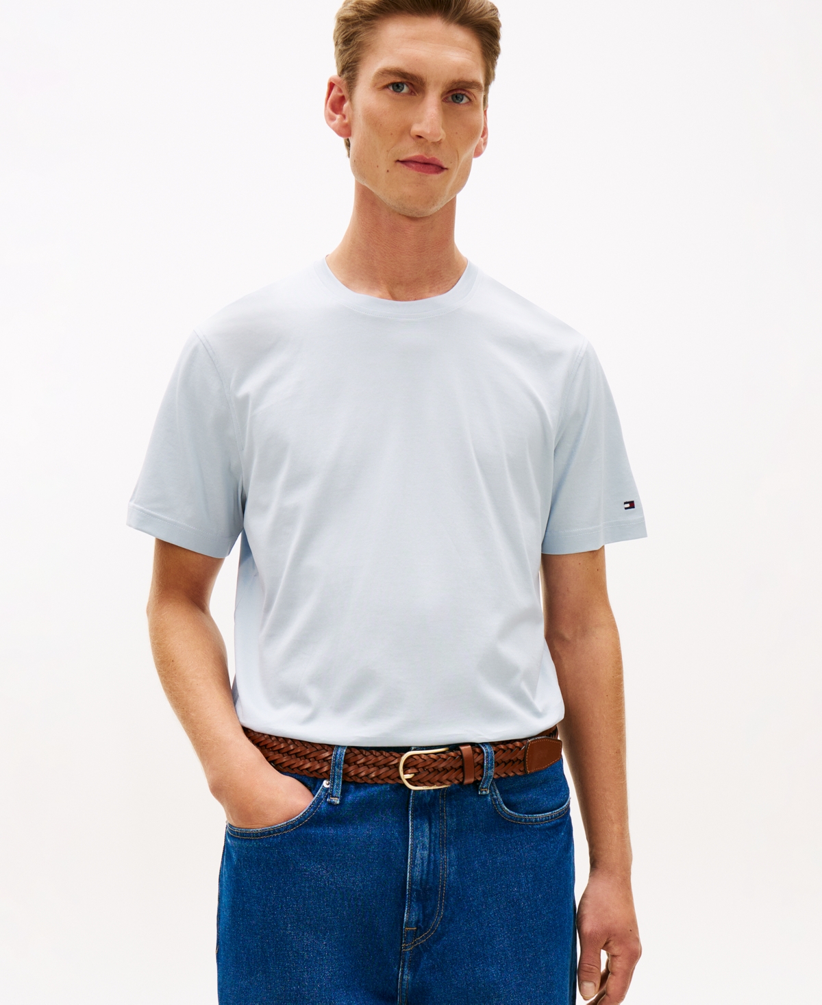 Click here for Tommy Hilfiger Mens Essential Crewneck T-Shirt - B... prices