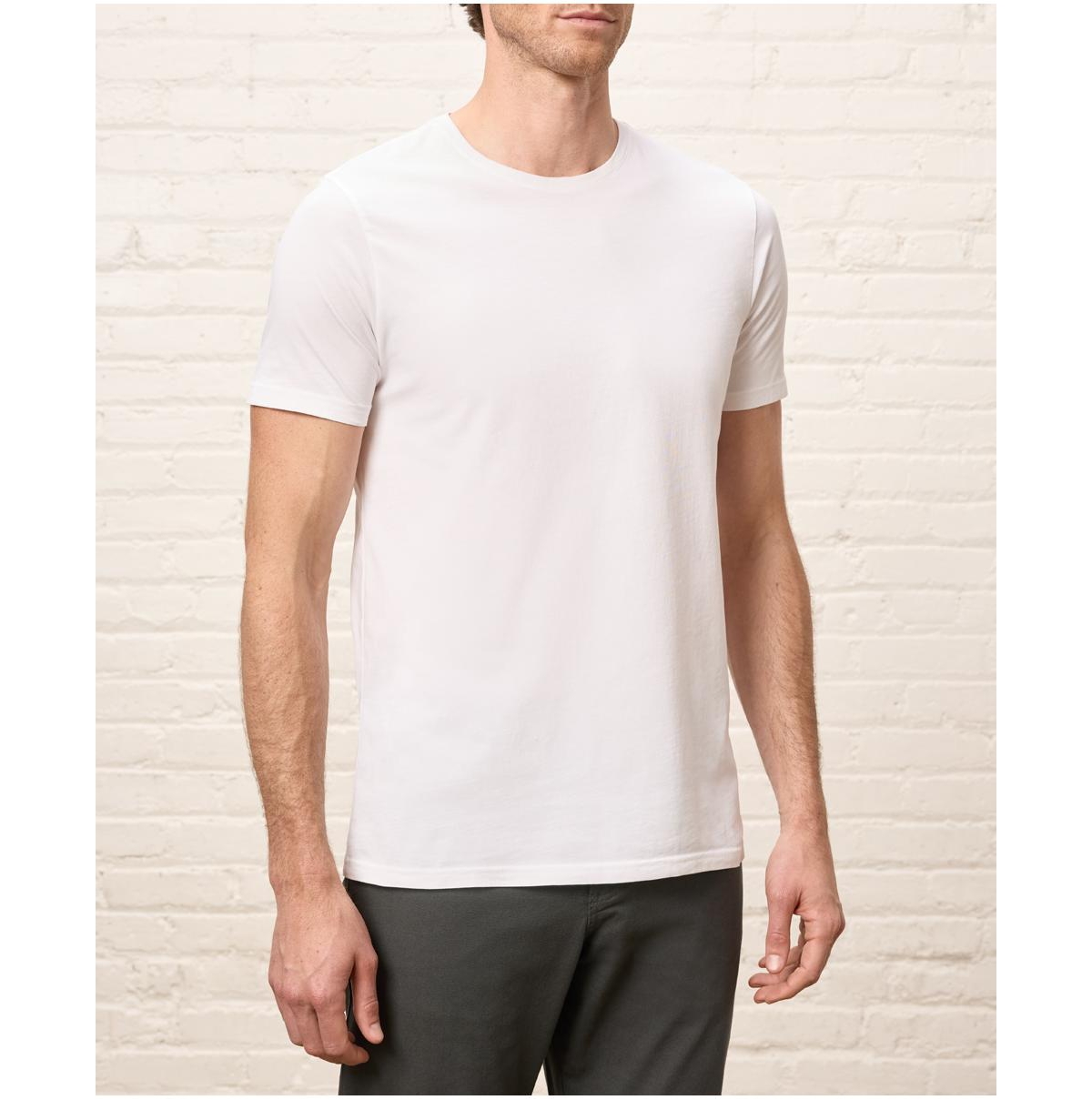 Click here for Pact Mens Organic Cotton Essential Crewneck Tee -... prices