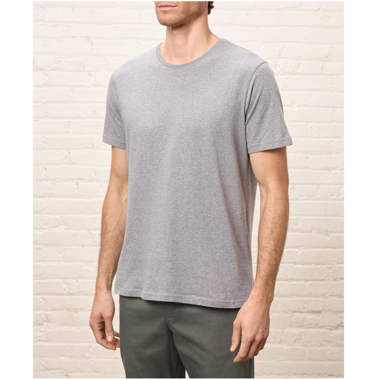 Click here for Pact Mens Organic Cotton Essential Crewneck Tee -... prices