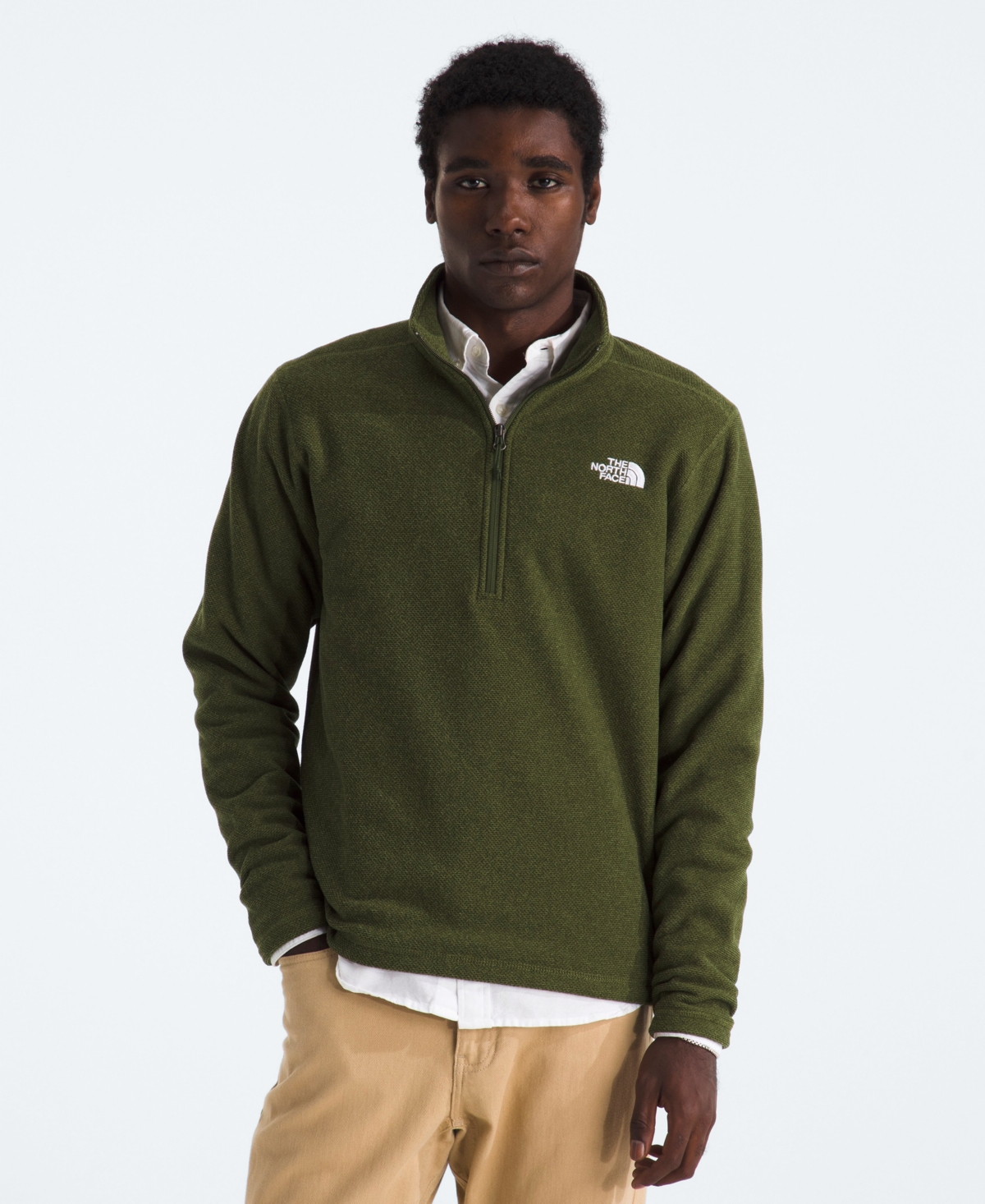 Click here for The North Face Mens Textured Cap Rock Quarter-Zip... prices