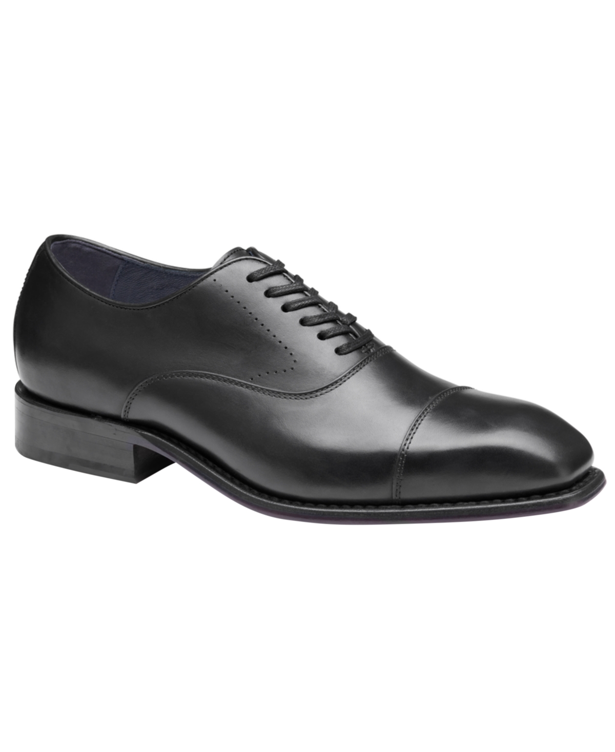 Click here for Johnston & Murphy Mens Lace-Up Dress Shoes - Black prices