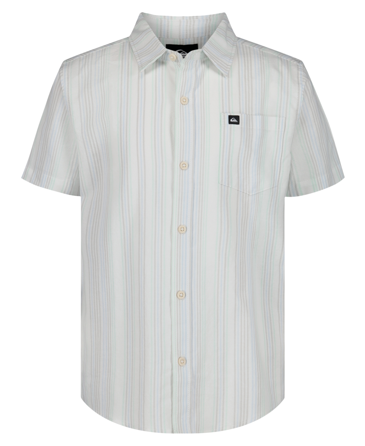 Click here for Quiksilver Boys 8-20 Island Stripe Button-Up Shirt... prices